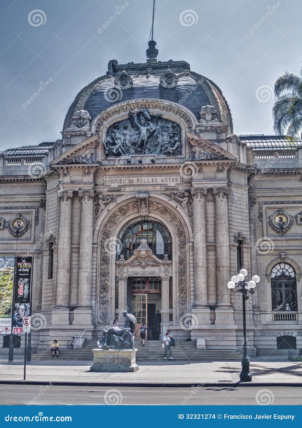 Chileens Nationaal Museum Van Beeldende Kunsten Redactionele Stock ...