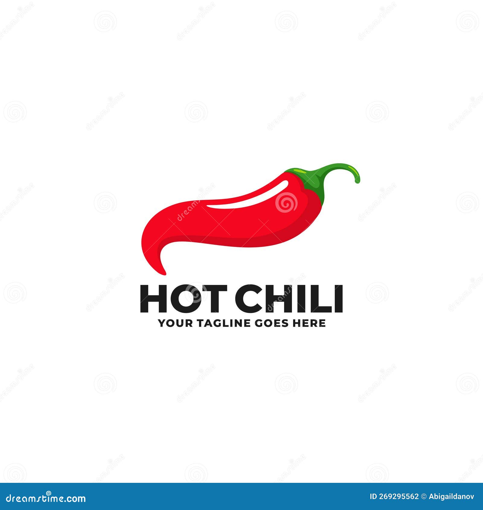 Hot chili logo design stock vector. Illustration of jalapeno - 269295562