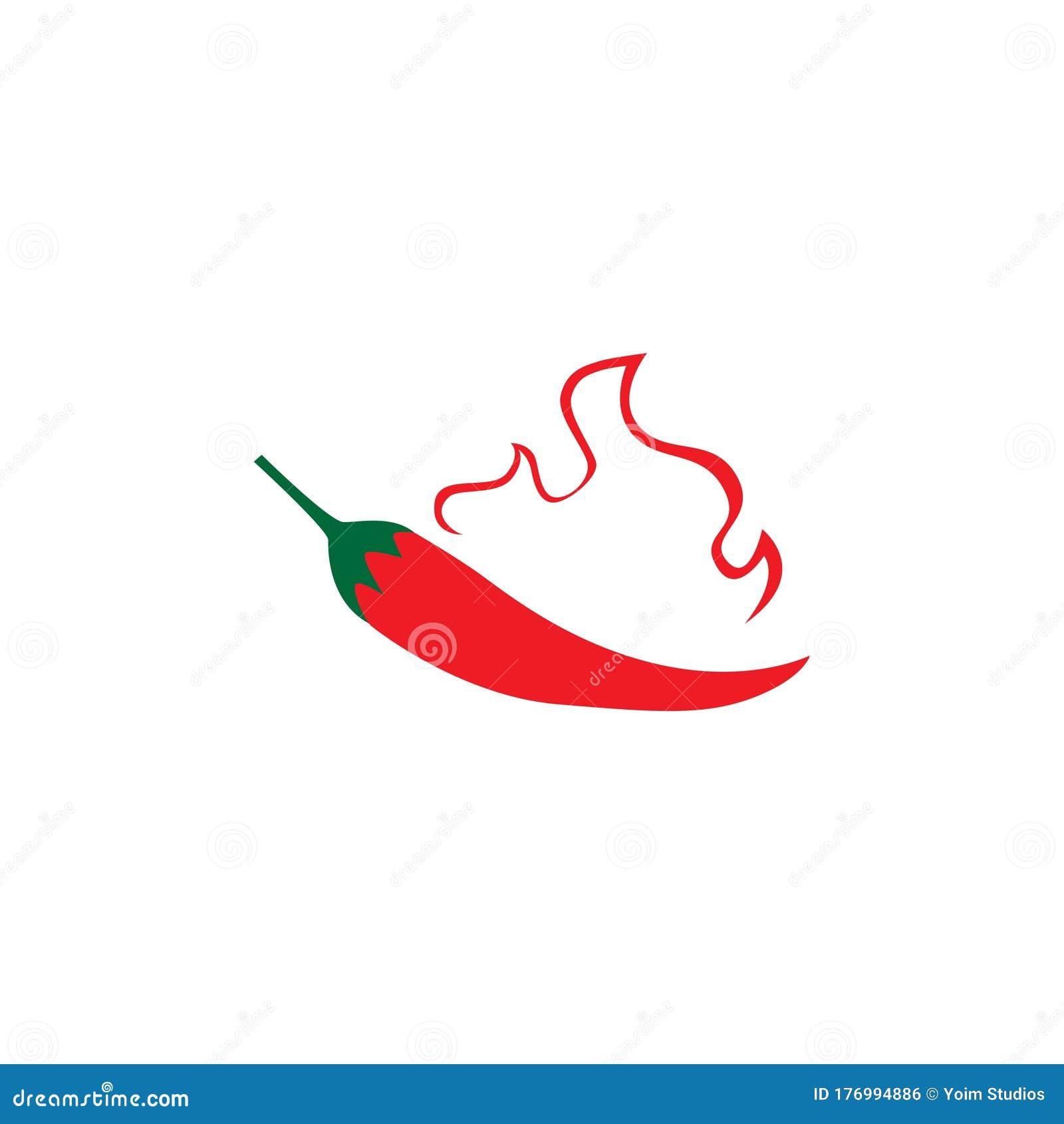 Chili Graphic Design Template Vector Isolated Stock Vector ...