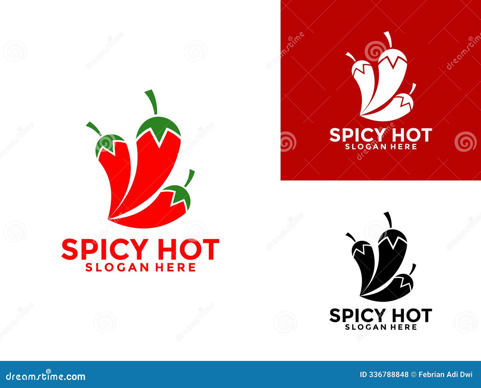Chili Hot Logo Design Vector, Red Hot Spicy Pepper Logo Template Stock ...