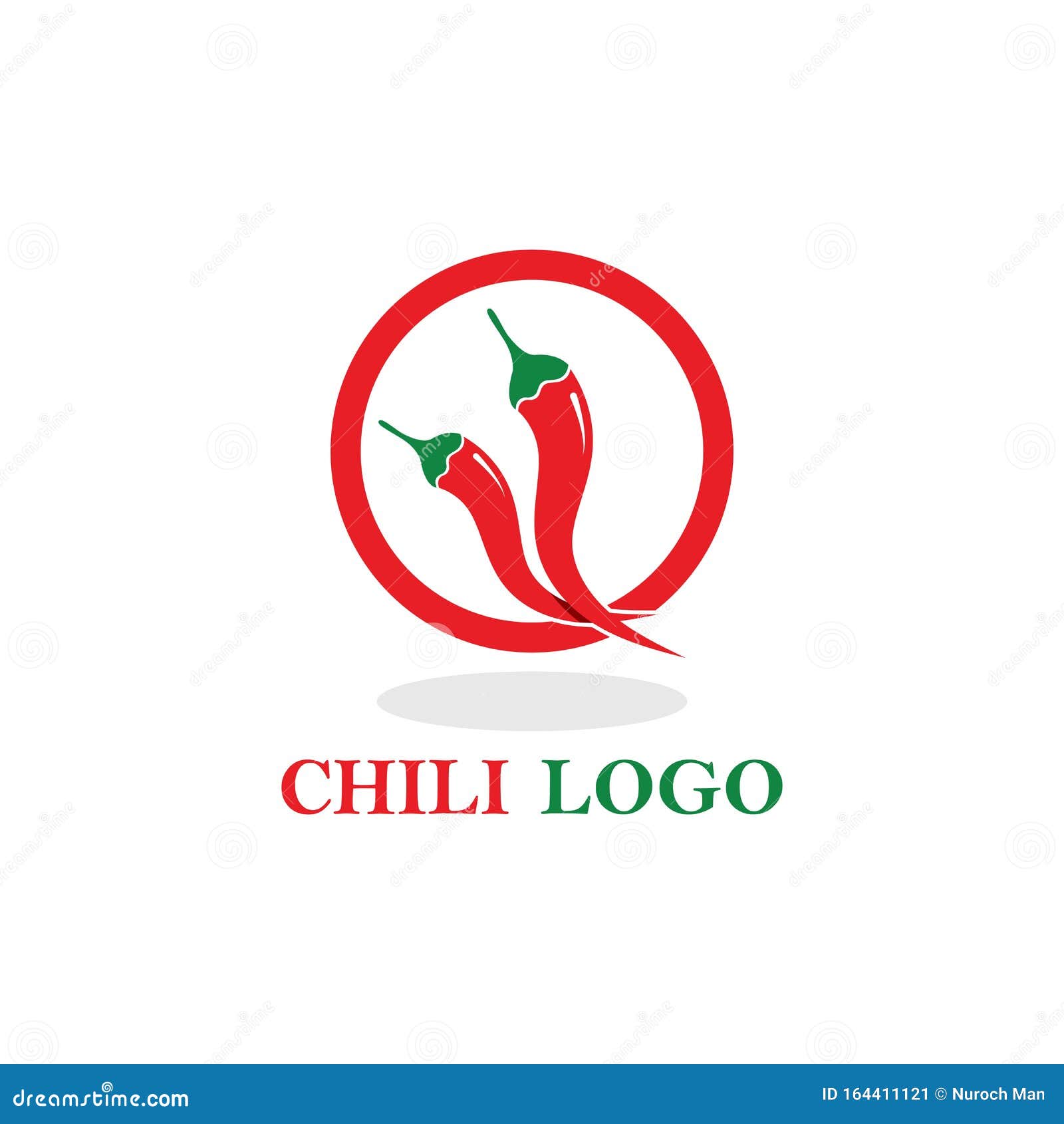 Chili Hot Symbol and Logo Vector Icon. Stock Vector - Illustration of ...