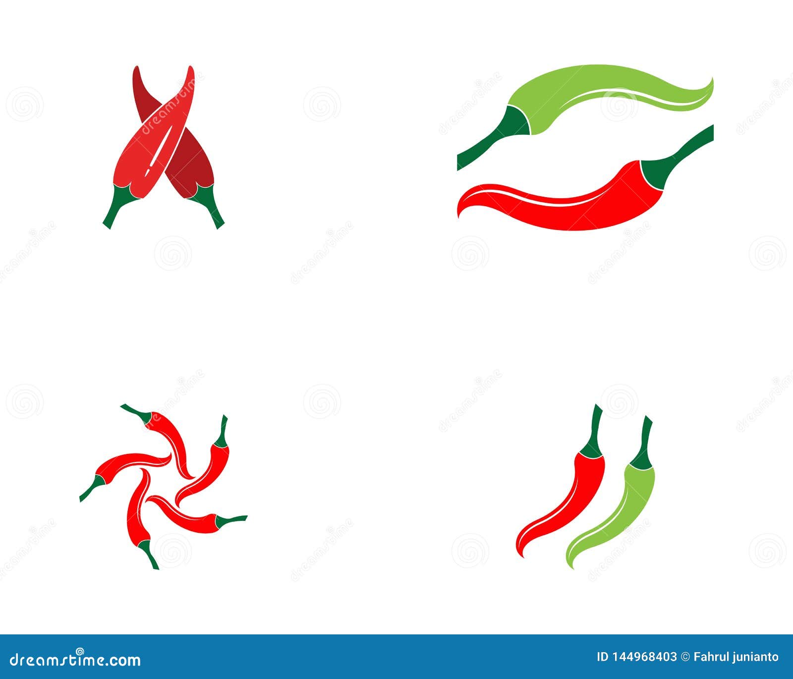 Chili Icon Vector Illustration Stock Vector - Illustration of nature ...