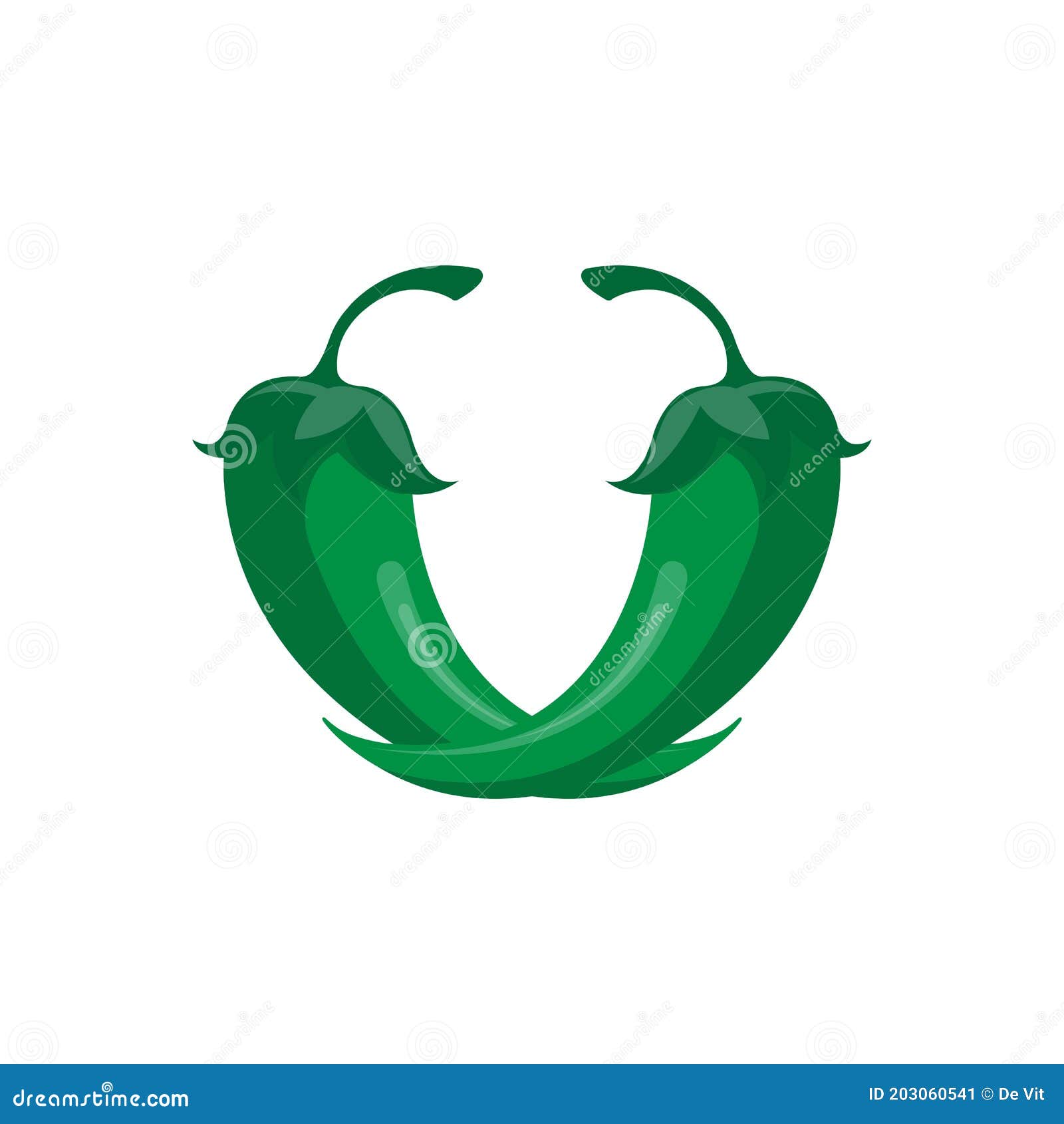Chili logo designs stock vector. Illustration of natural - 203060541