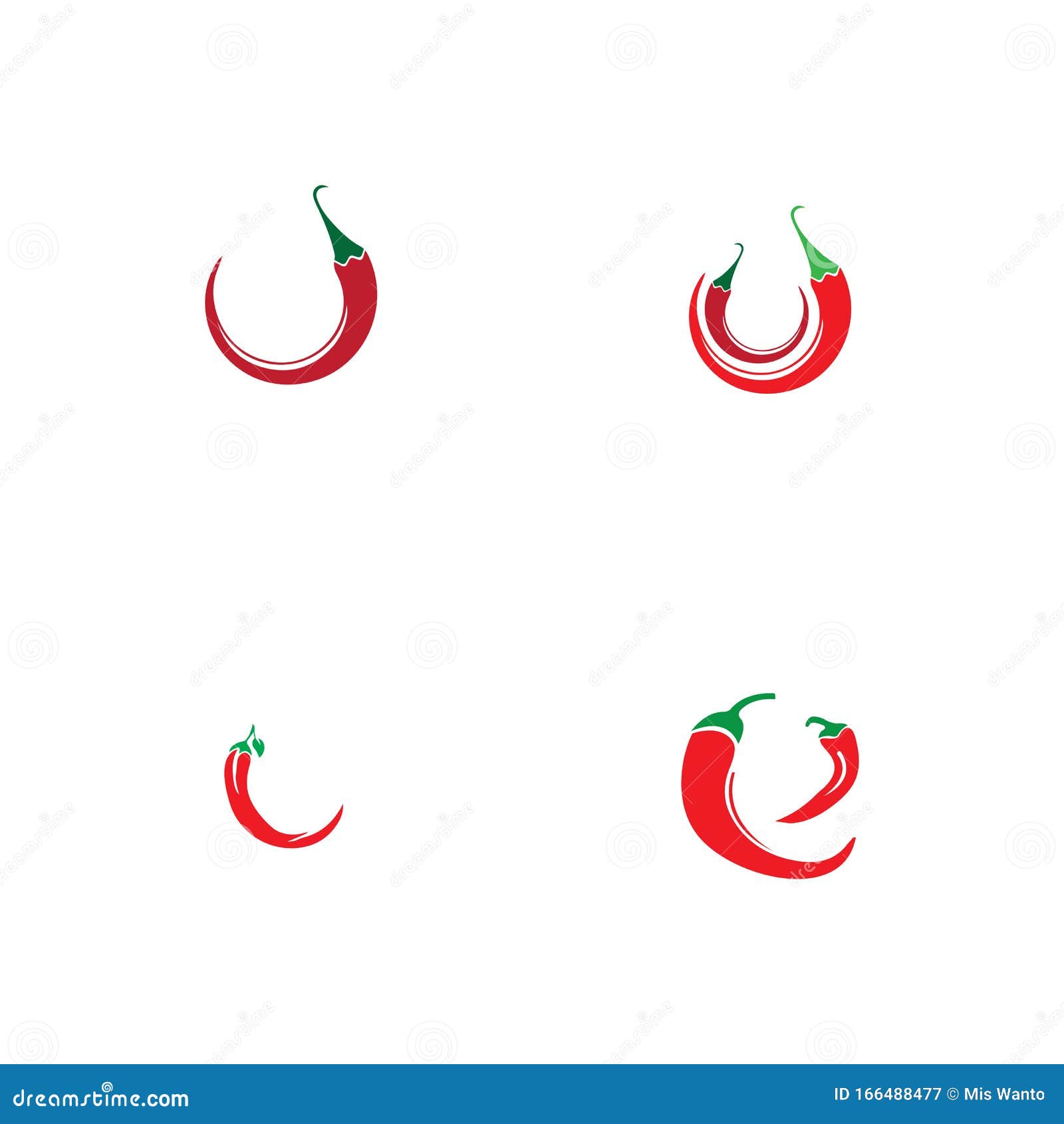 CHILI LOGO TEMPLATE SYMBOL VECTOR ICON Stock Illustration ...