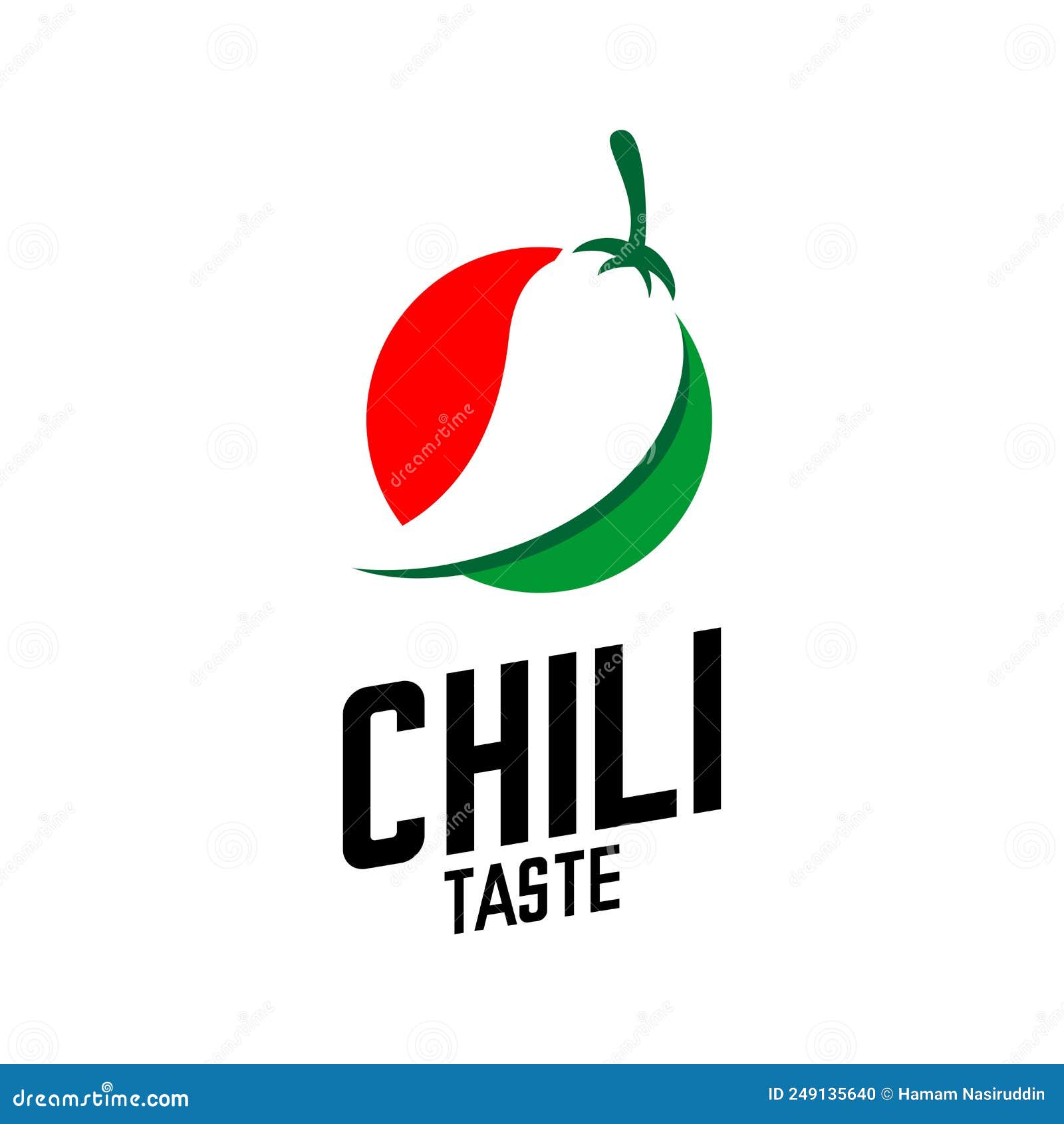 Chili logos stock vector. Illustration of fresh, leaf - 249135640