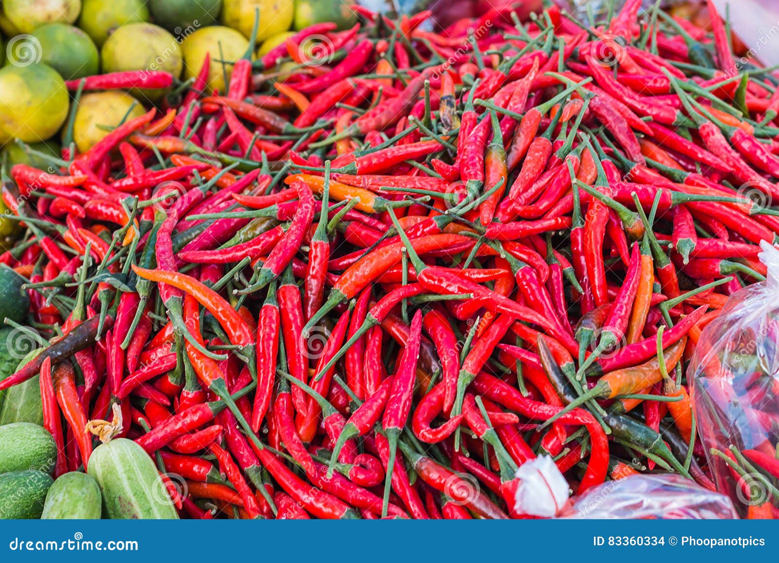 Chili in market stock photo. Image of spice, color, edible - 83360334