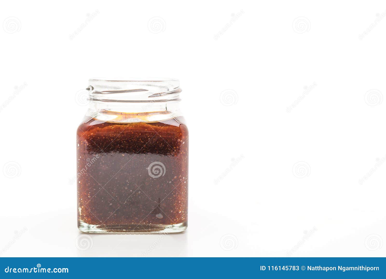 Chili Paste Jar in Thai Style Stock Image - Image of chili, spicy ...