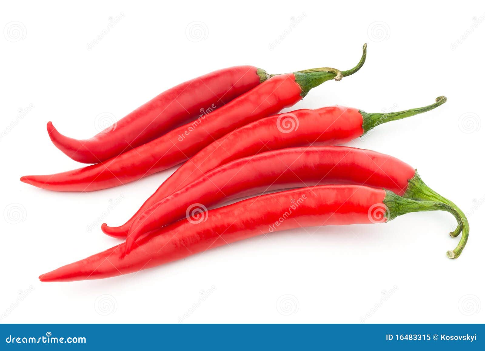 Chili peppe stock image. Image of isolated, ingredient - 16483315