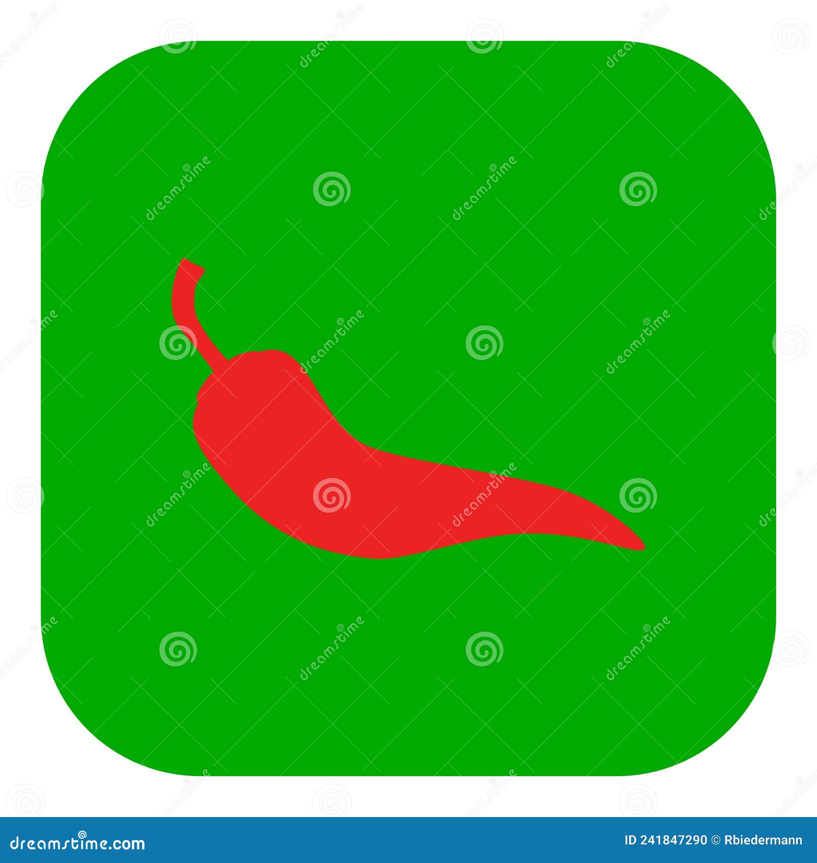 Chili pepper and app icon stock vector. Illustration of food - 241847290