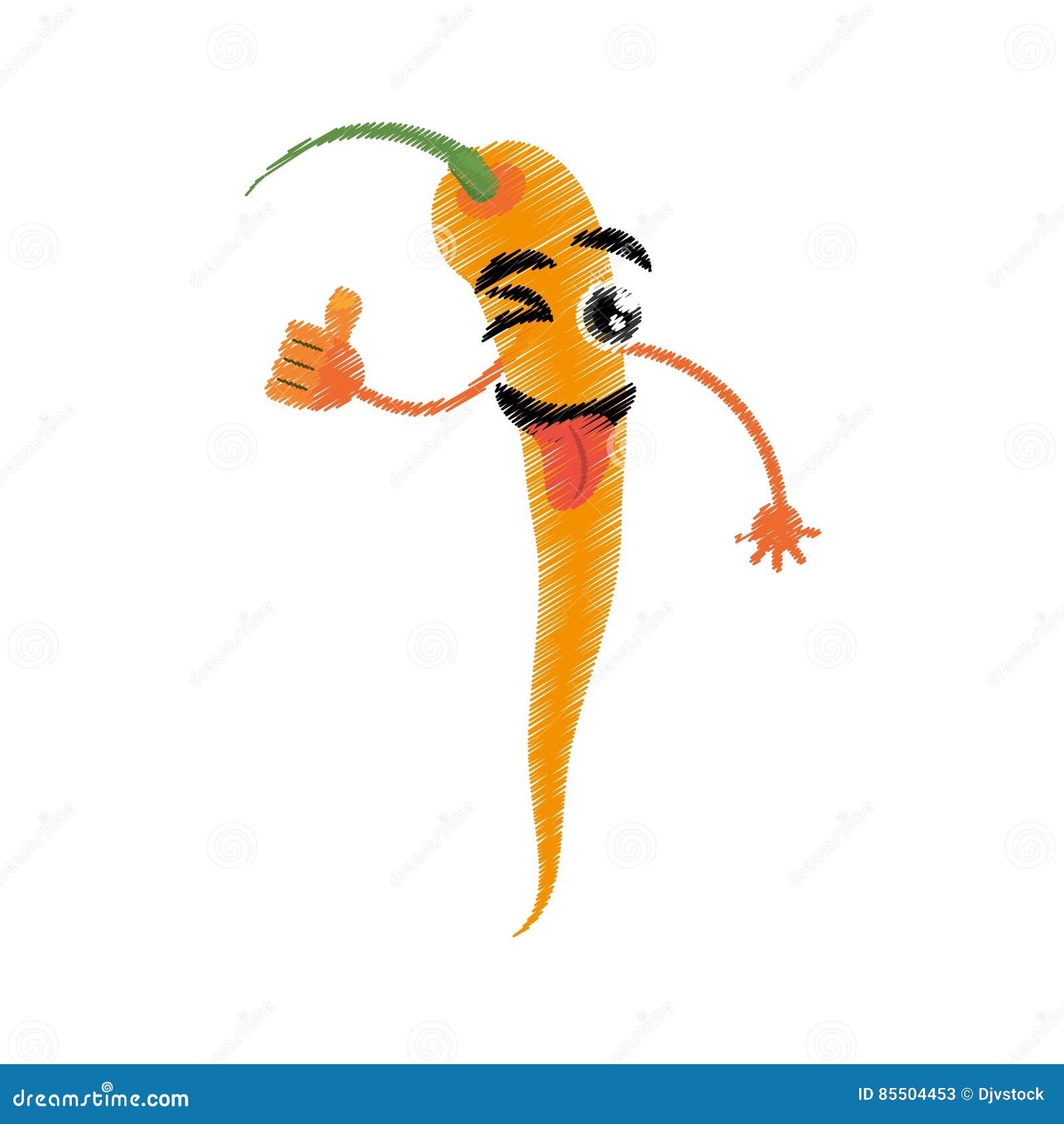 Chili Pepper Expressions Silly Face Stock Illustration - Illustration ...
