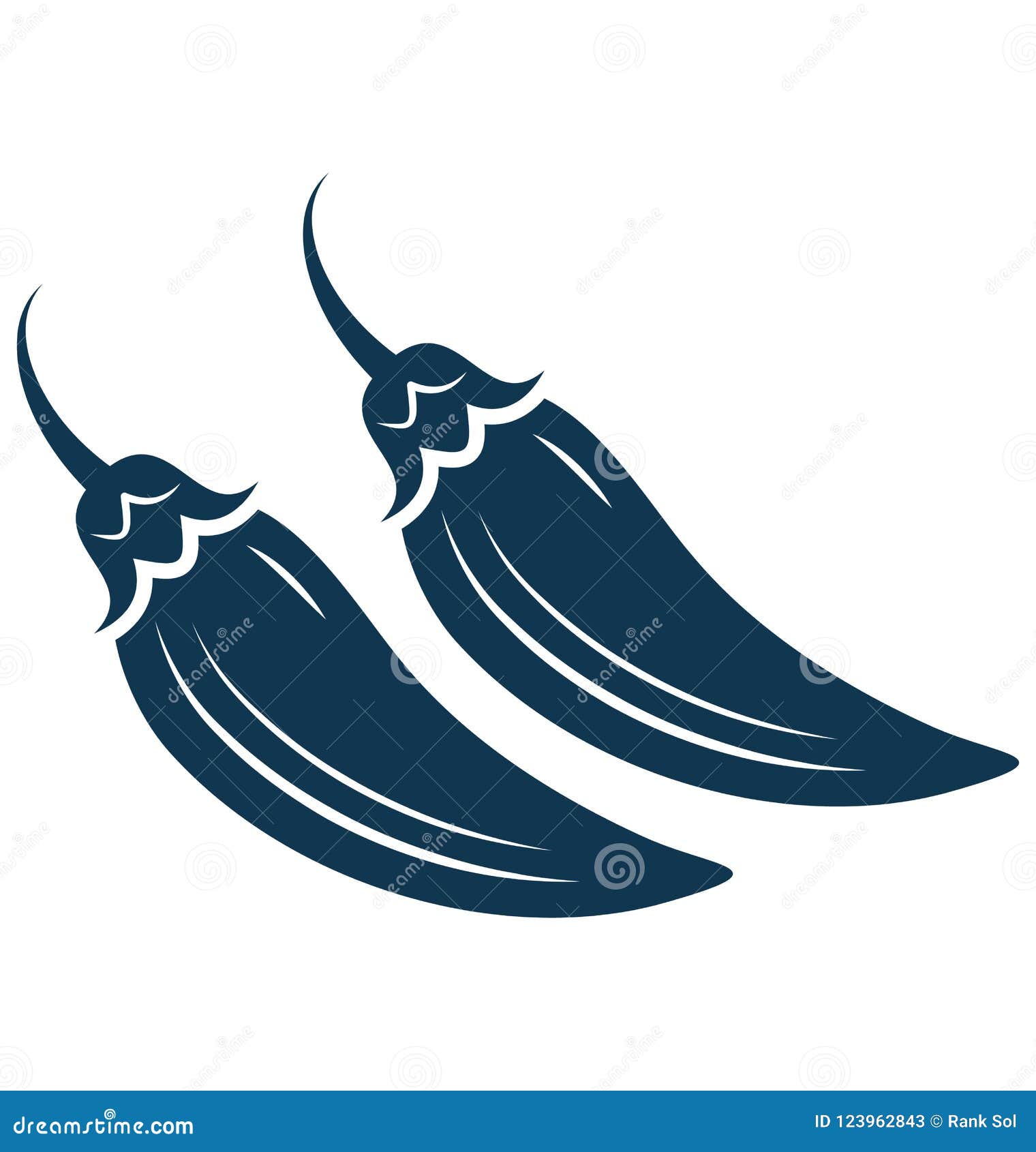 Chili Pepper Line Vector Isolated Icon Customized and Editable Stock ...