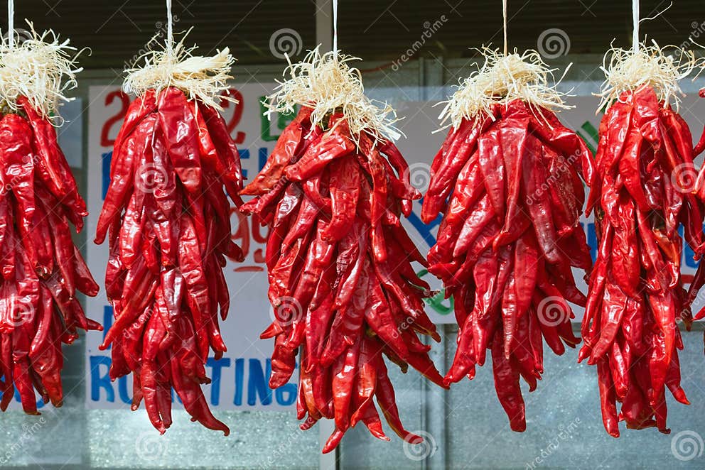 Chili Pepper Ristra stock image. Image of ristra, chili - 26678189