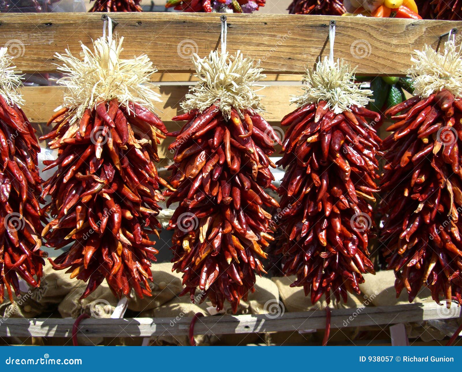 Chili Pepper Ristras stock image. Image of santa, mexico - 938057