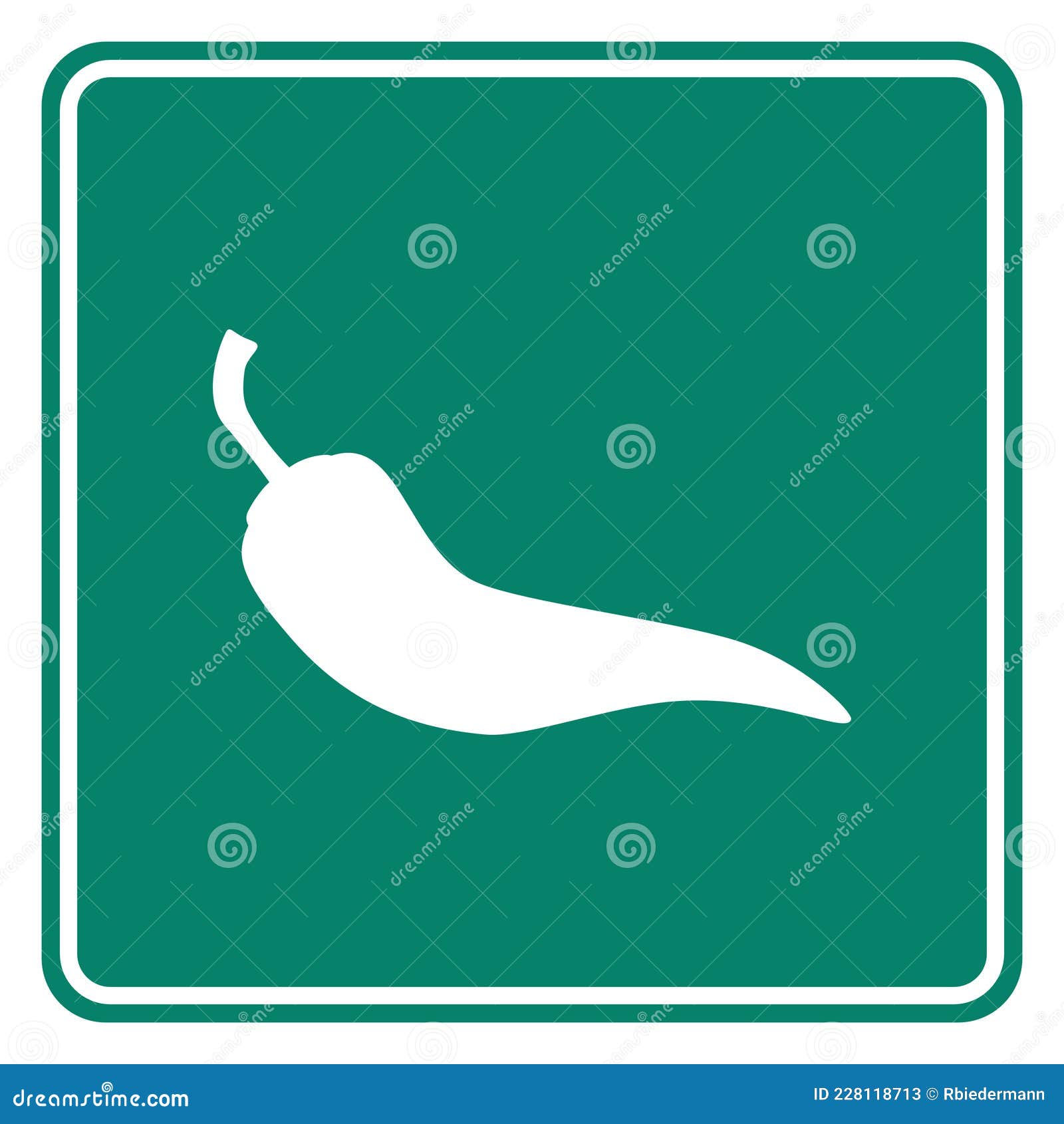Chili pepper and road sign stock vector. Illustration of graphic ...