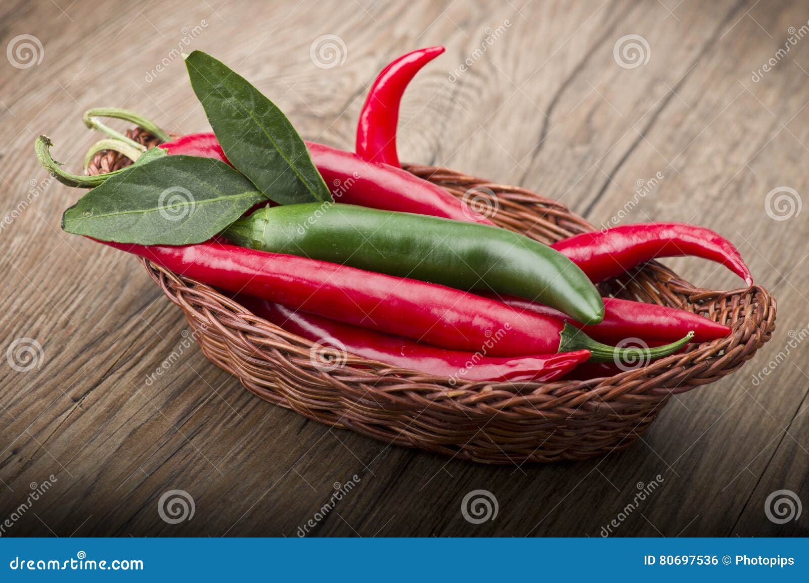 Chili Pepper rouge photo stock. Image du pepperoni, cayenne - 80697536