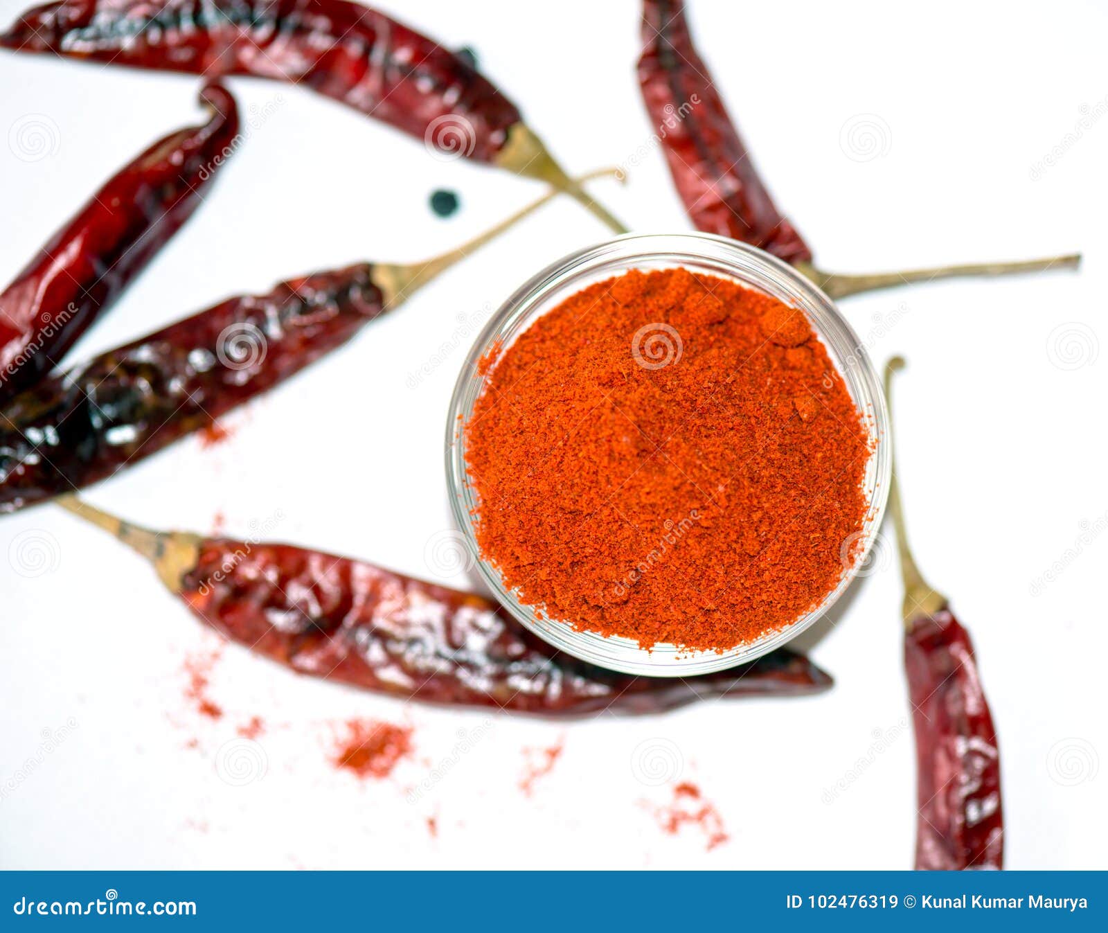 Chili Powder stock image. Image of aromatic, brown, chili - 102476319