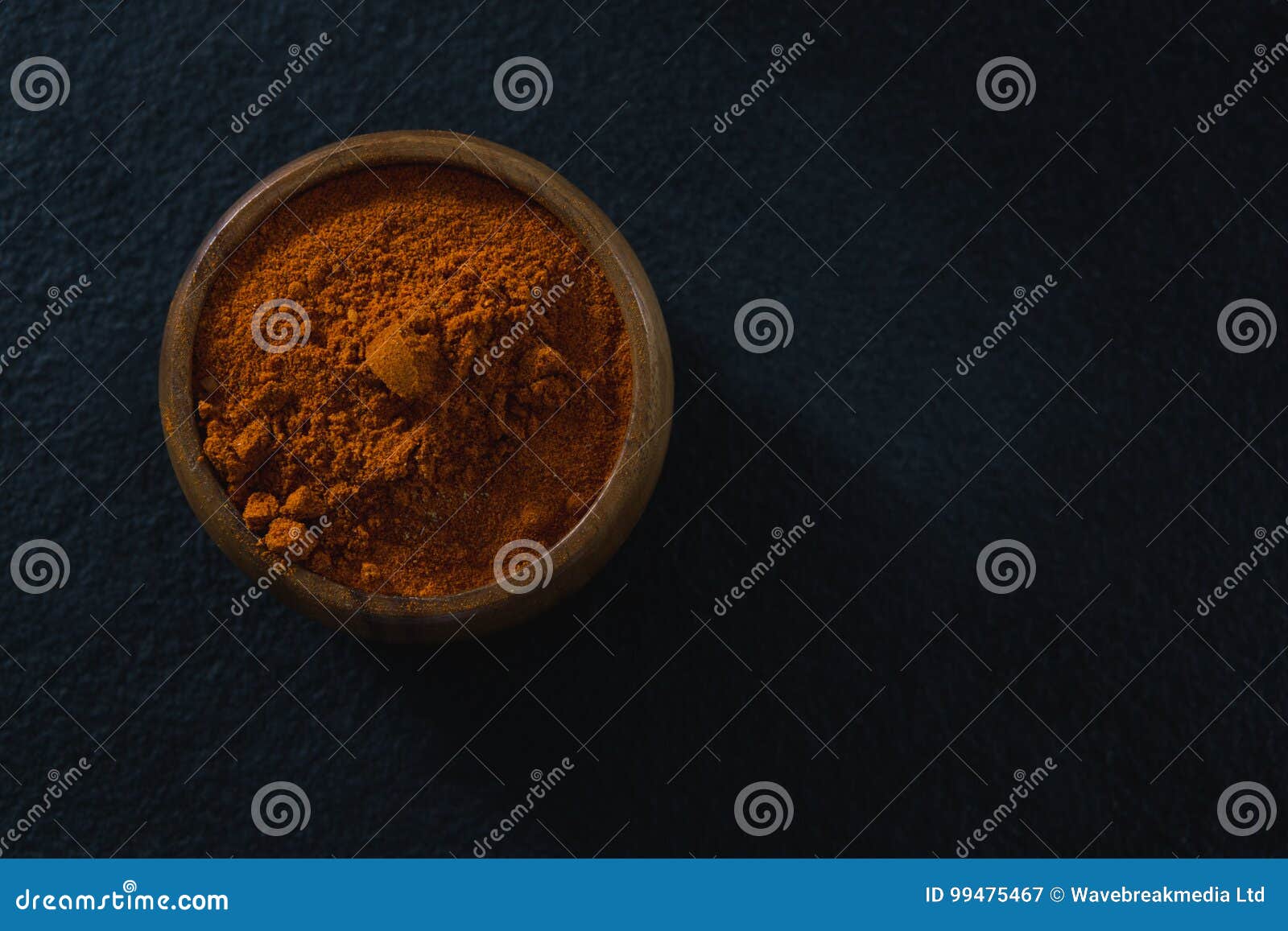 Chili Powder Spices in Bowl Stock Image - Image of pepper, herbs: 99475467