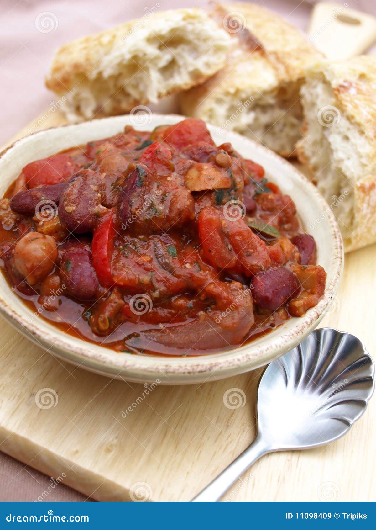 Chili and spoon stock image. Image of mince, food, colorful - 11098409