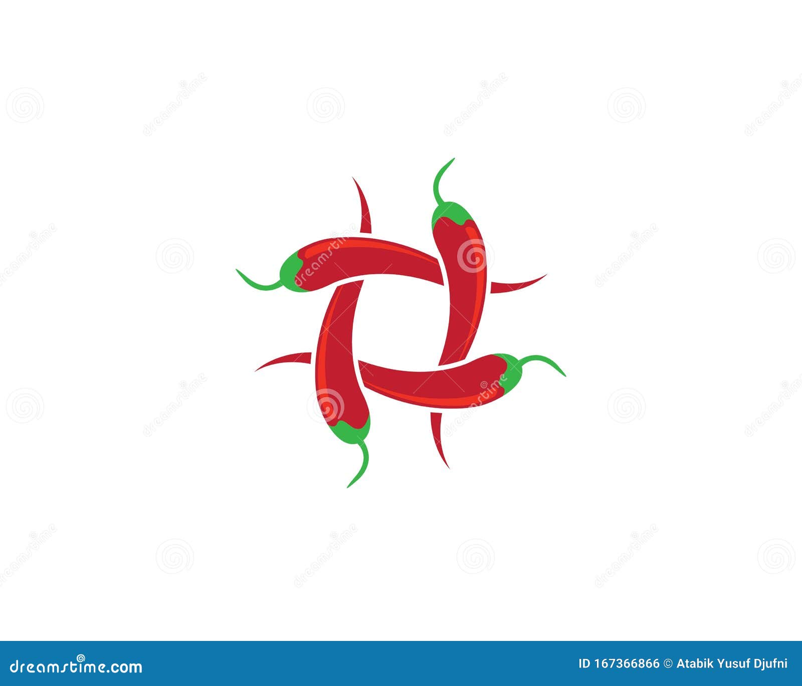 Chili symbol vector icon stock vector. Illustration of cook - 167366866
