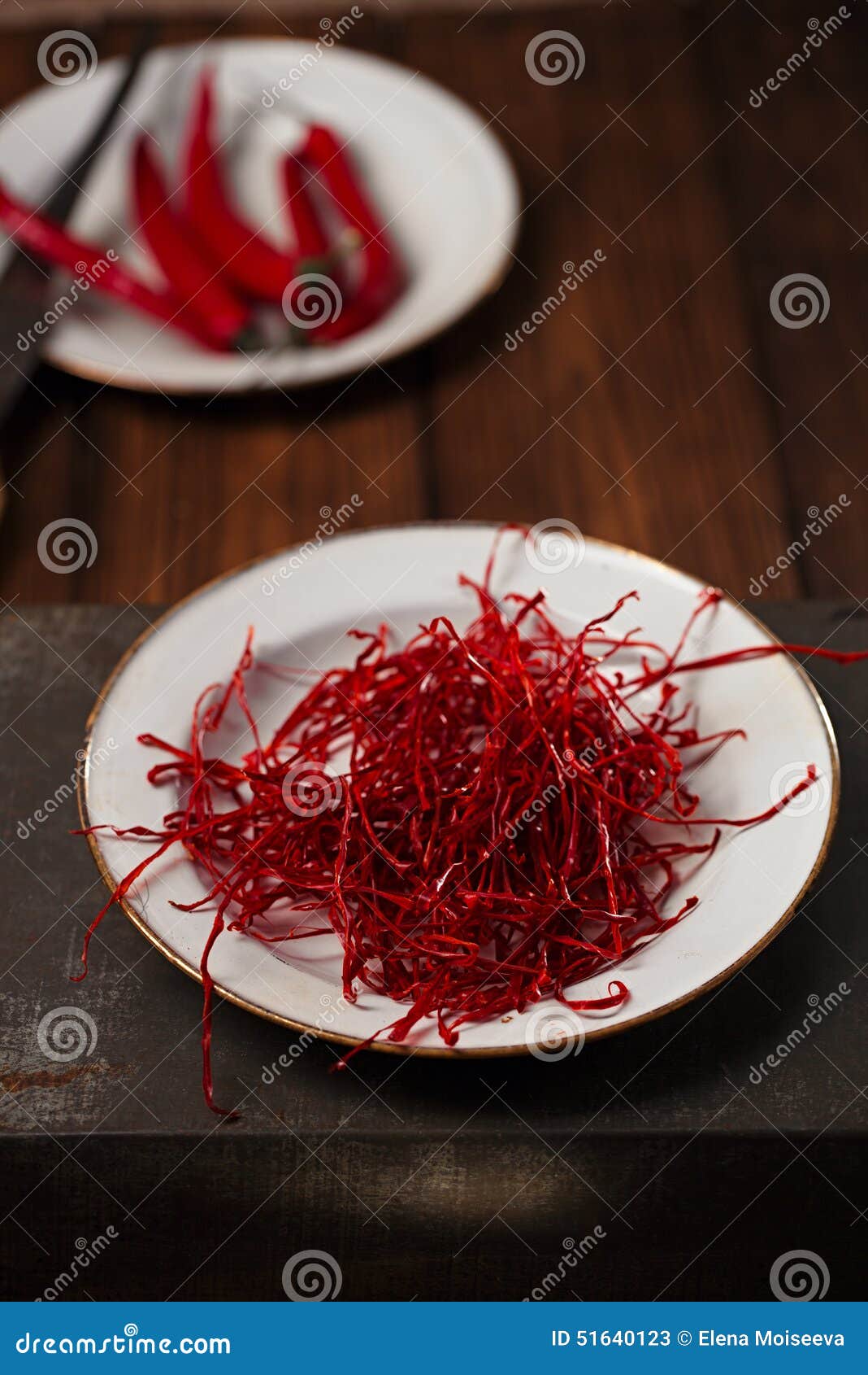 Chili Threads Mette Insieme I Fili Immagine Stock - Immagine di rurale ...