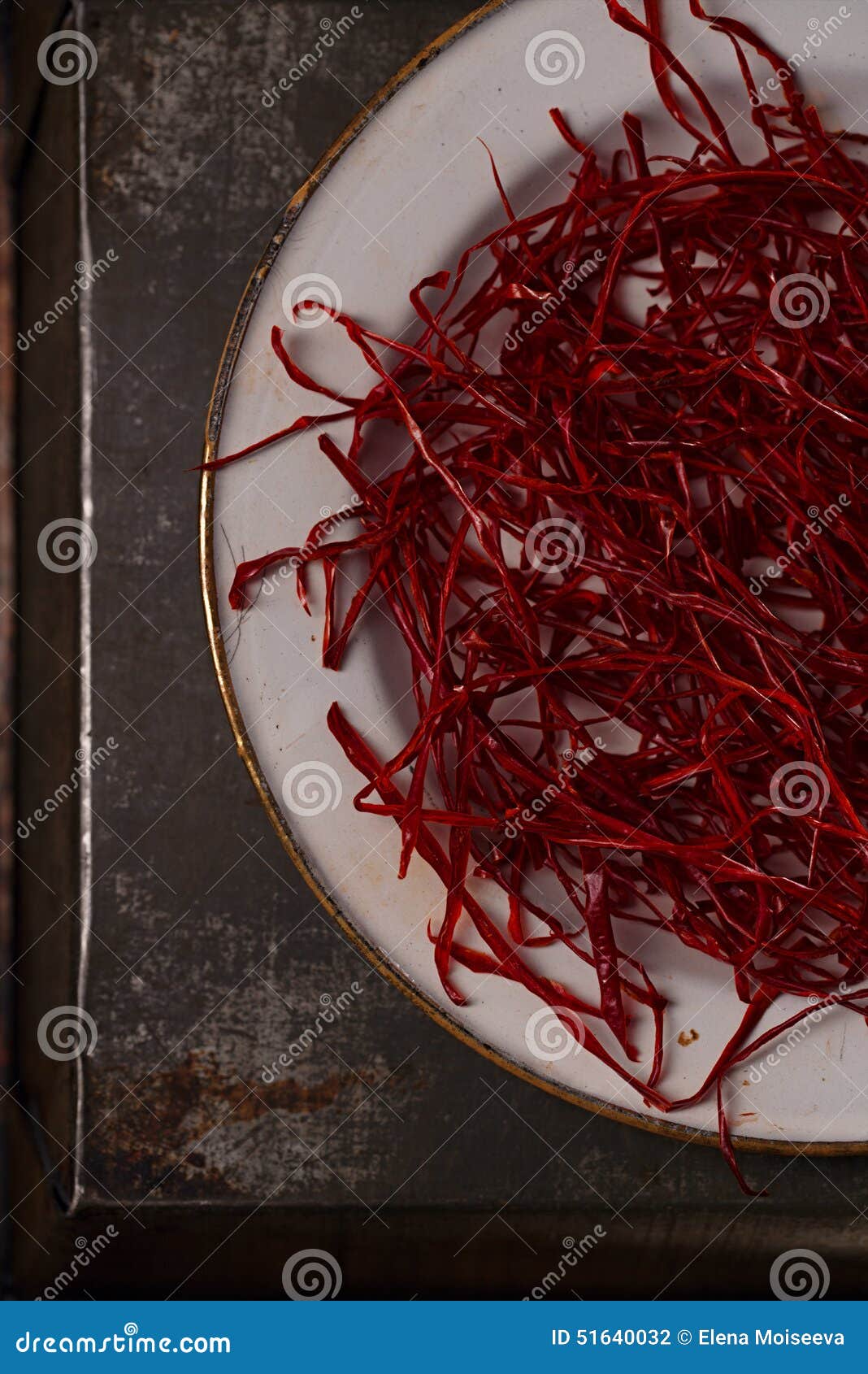 Chili Threads Strings Threads Stock Photo - Image of food, kitchen ...