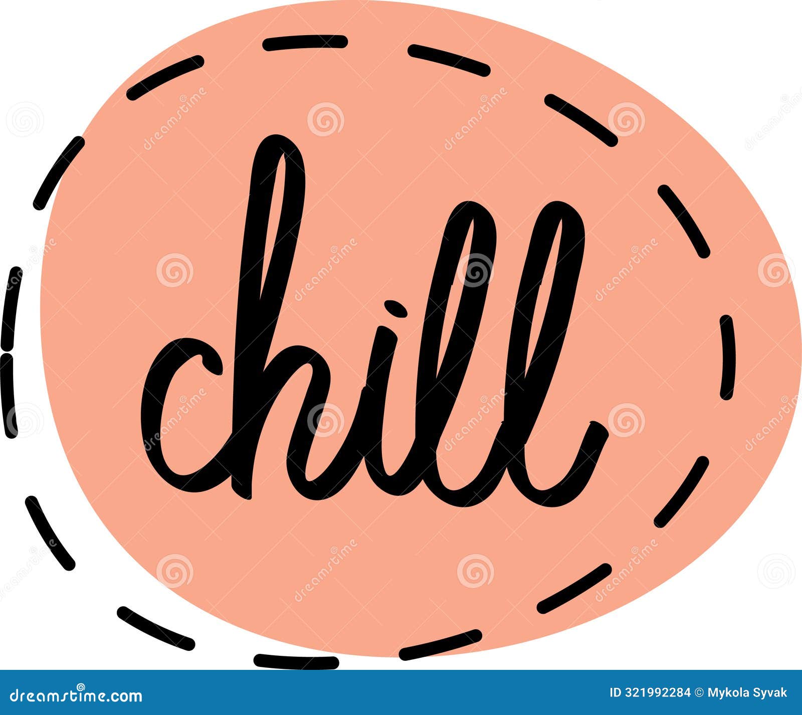 Chill Text Box stock vector. Illustration of chill, message - 321992284