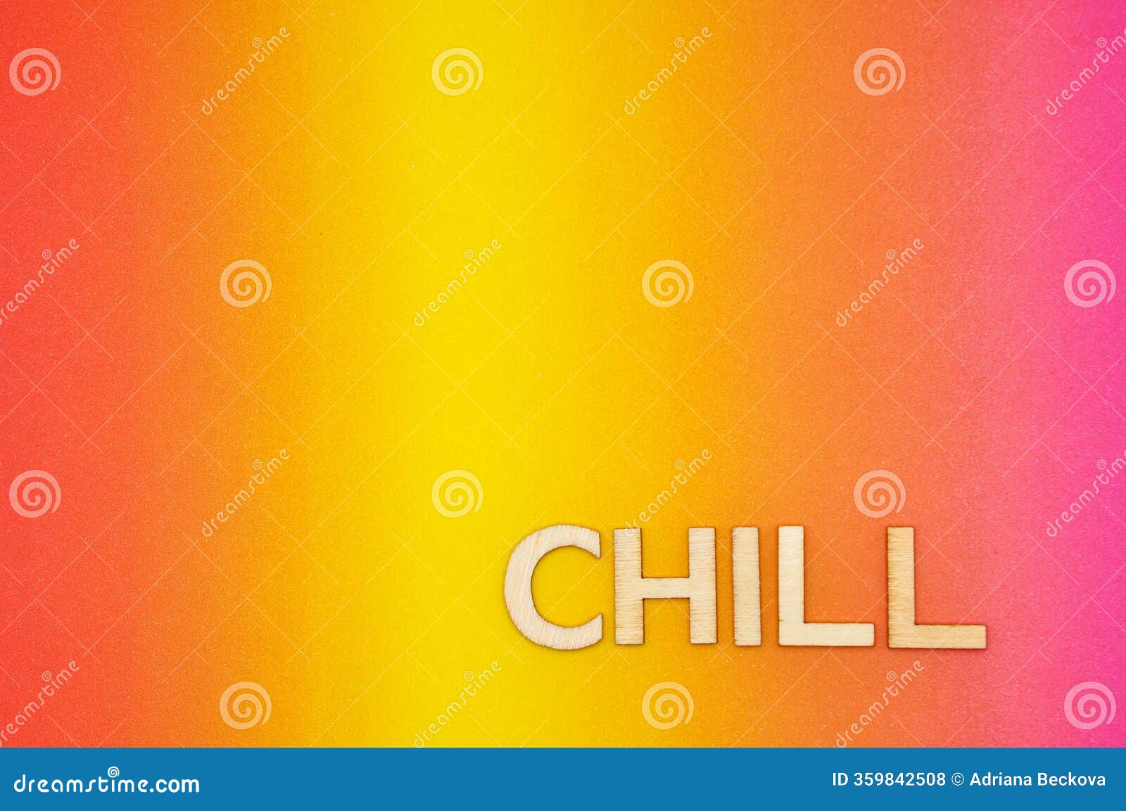 Chill text stock photo. Image of logo, poster, number - 359842508