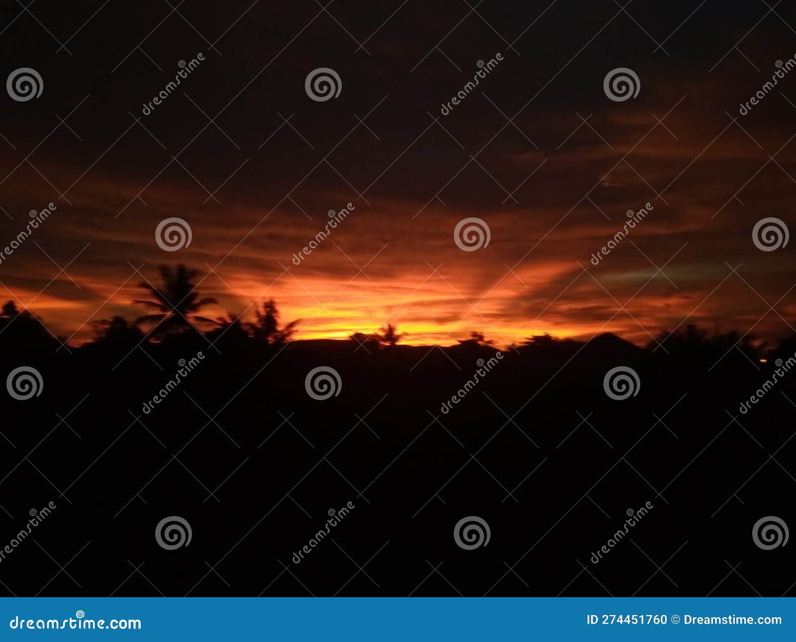 Chill Your Day by Sitting with the Sunset Stock Photo - Image of ...