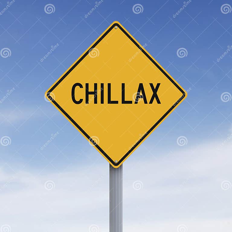 Chillax stock photo. Image of chill, expression, conceptual - 96592494