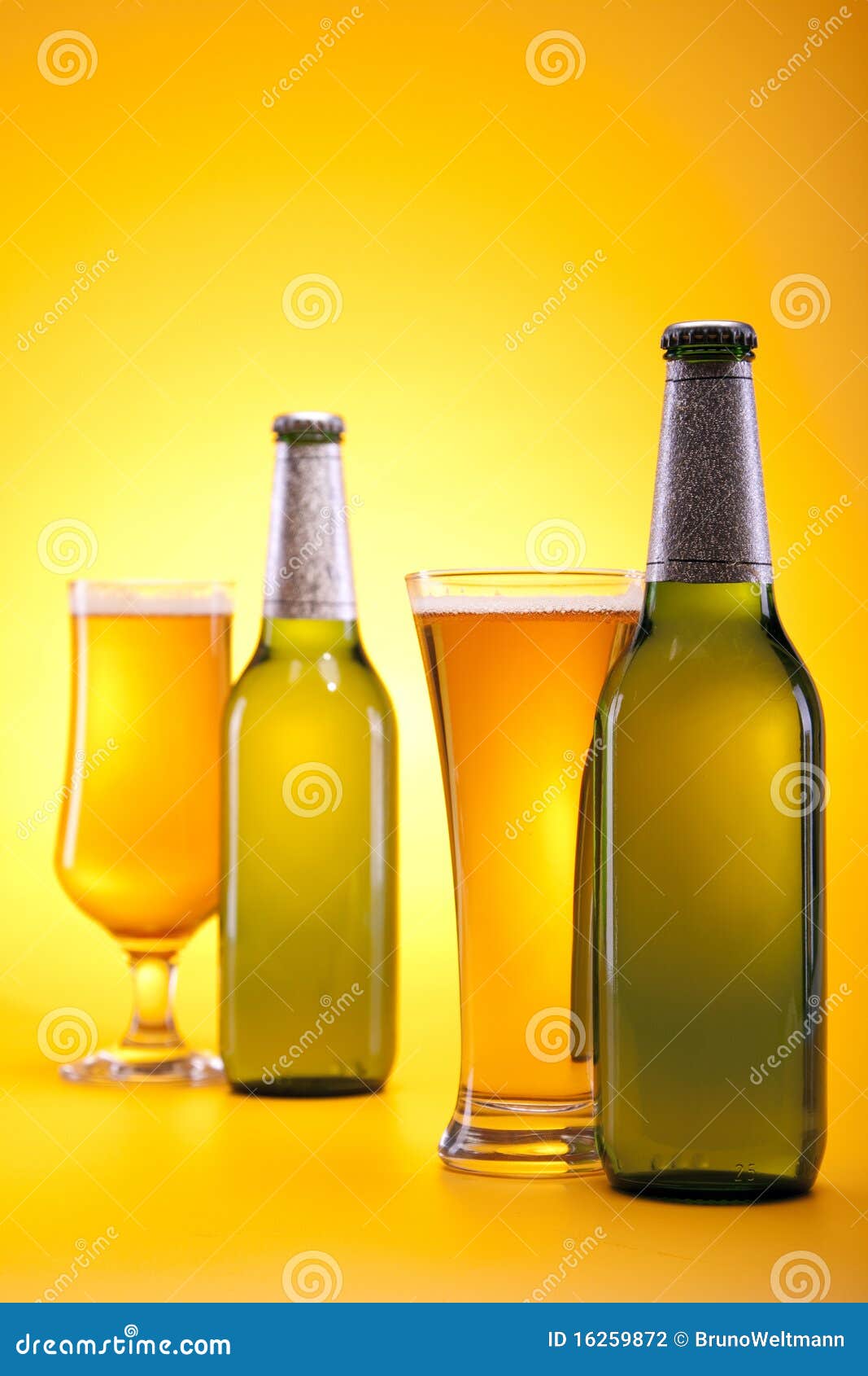 Chilled beer stock photo. Image of brewery, beverage - 16259872