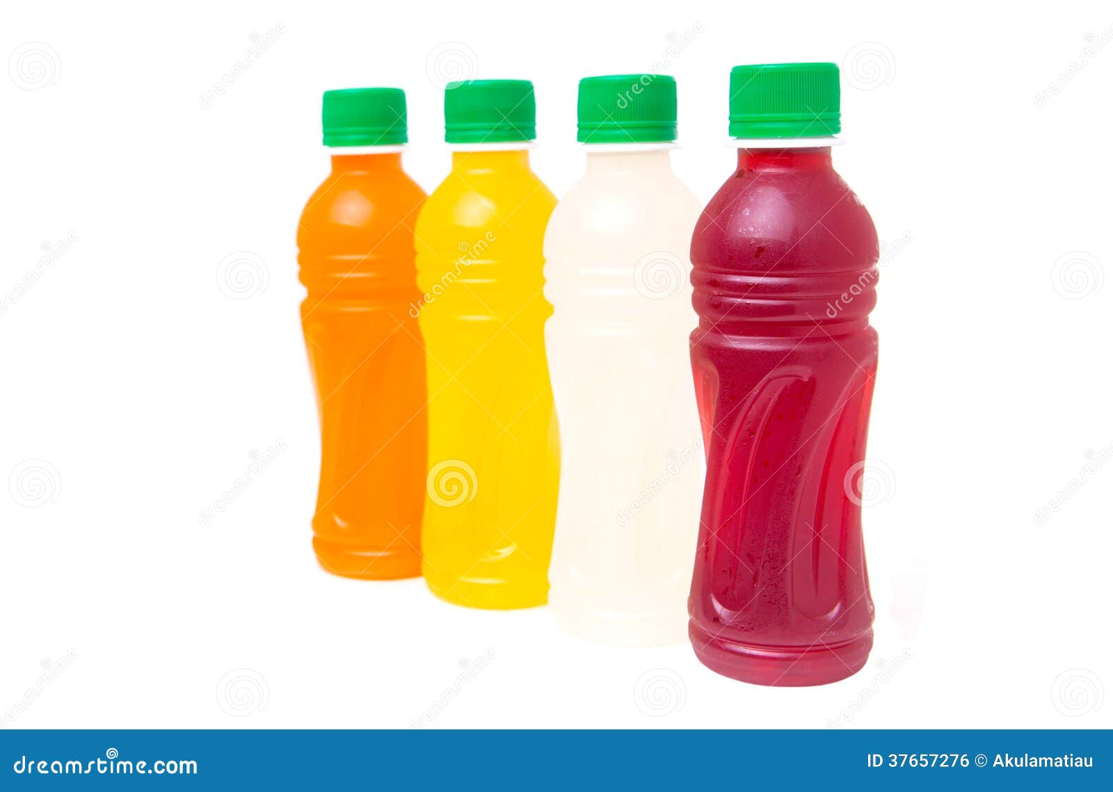 Chilled Bottled Fruit Juices II Stock Photo - Image of healthy, drink ...