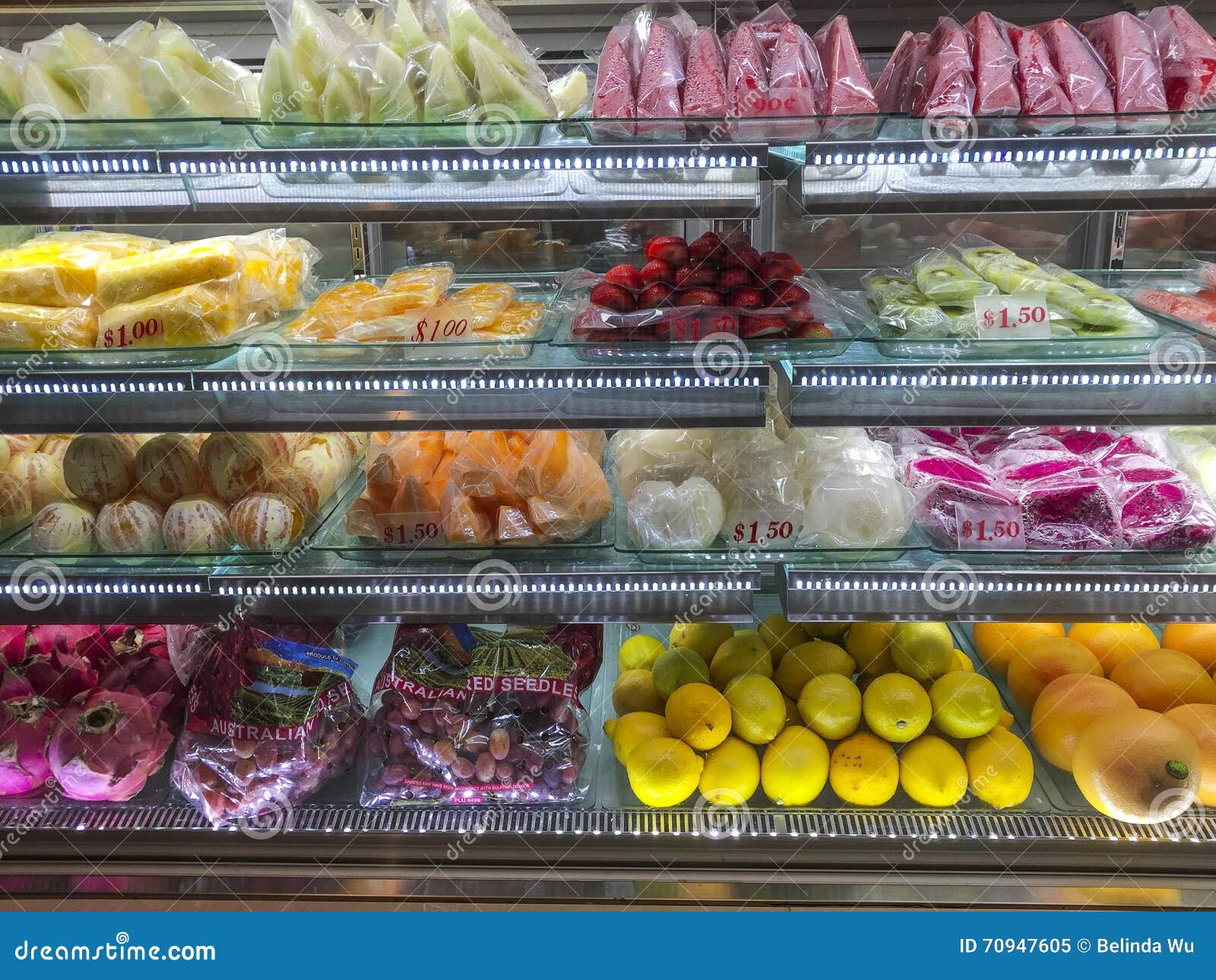 Chilled fruit stock image. Image of fridge, cold, fruit - 70947605