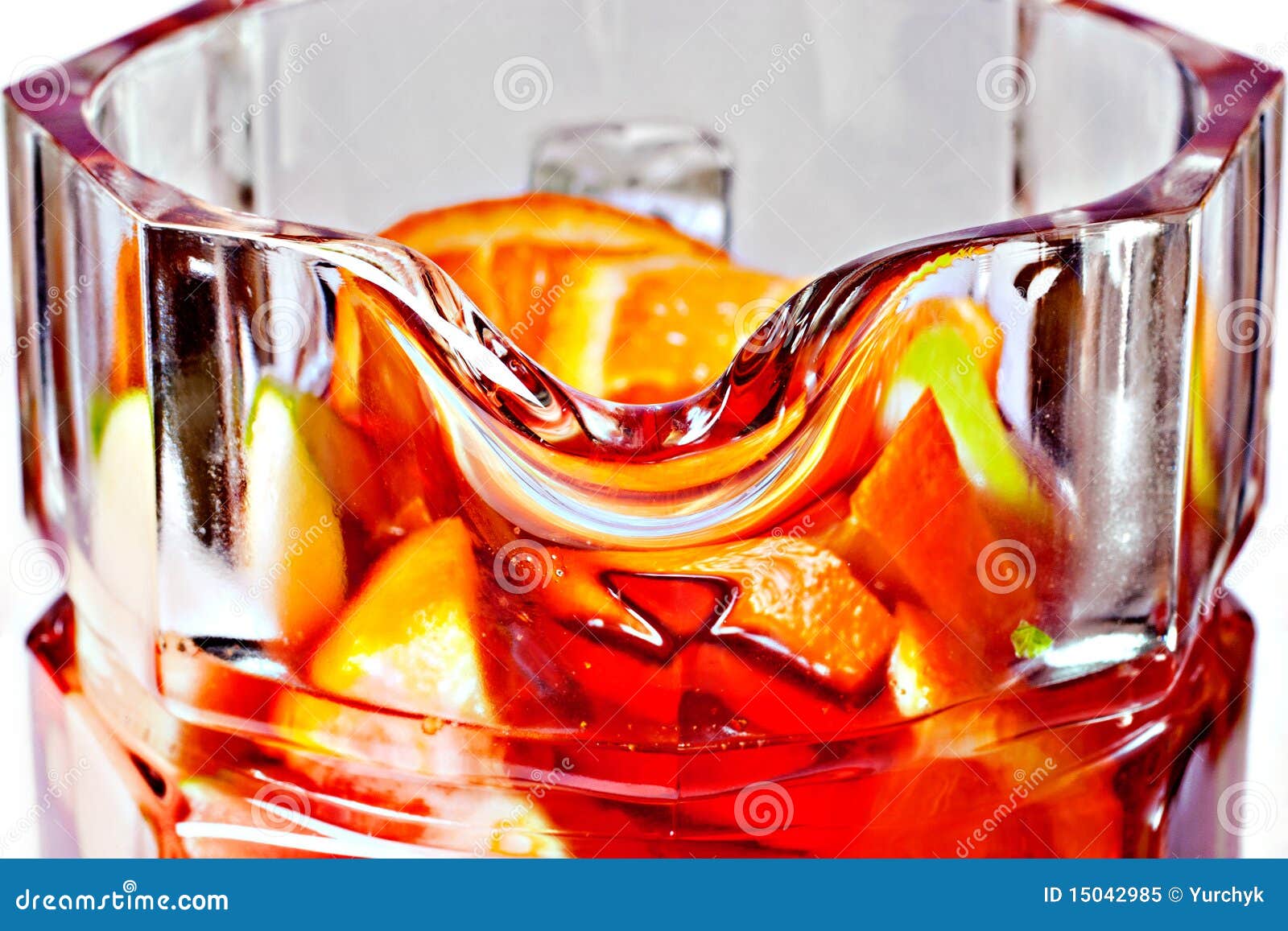 Chilled Refreshing Fruit Drink in Jar Stock Image - Image of juice ...