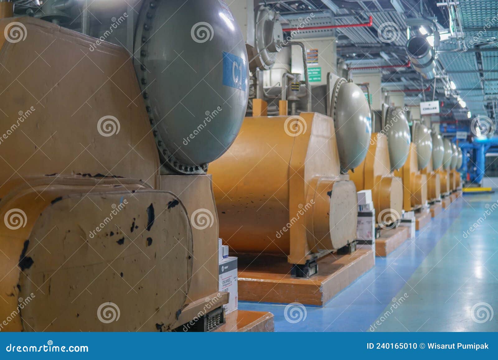 Chiller Room stock photo. Image of building, person - 240165010