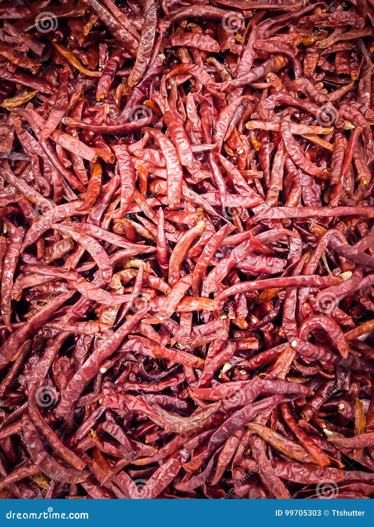 Red Chilli Background, Red Already Dried Chilies Stock Photo ...