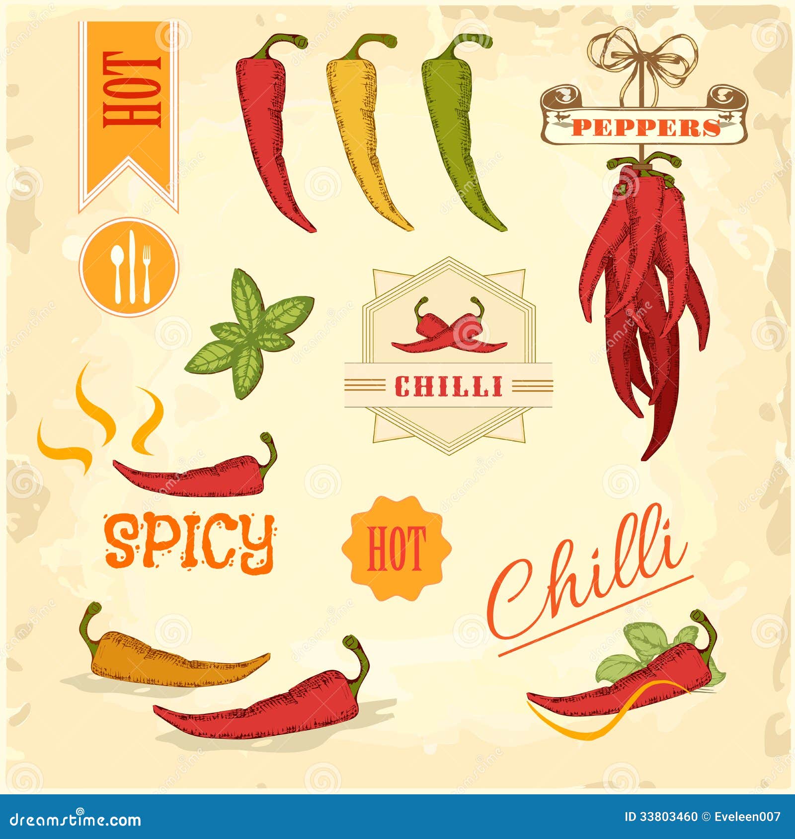 Chilli, Chili, Pepper Vegetables, Product Stock Vector - Illustration ...