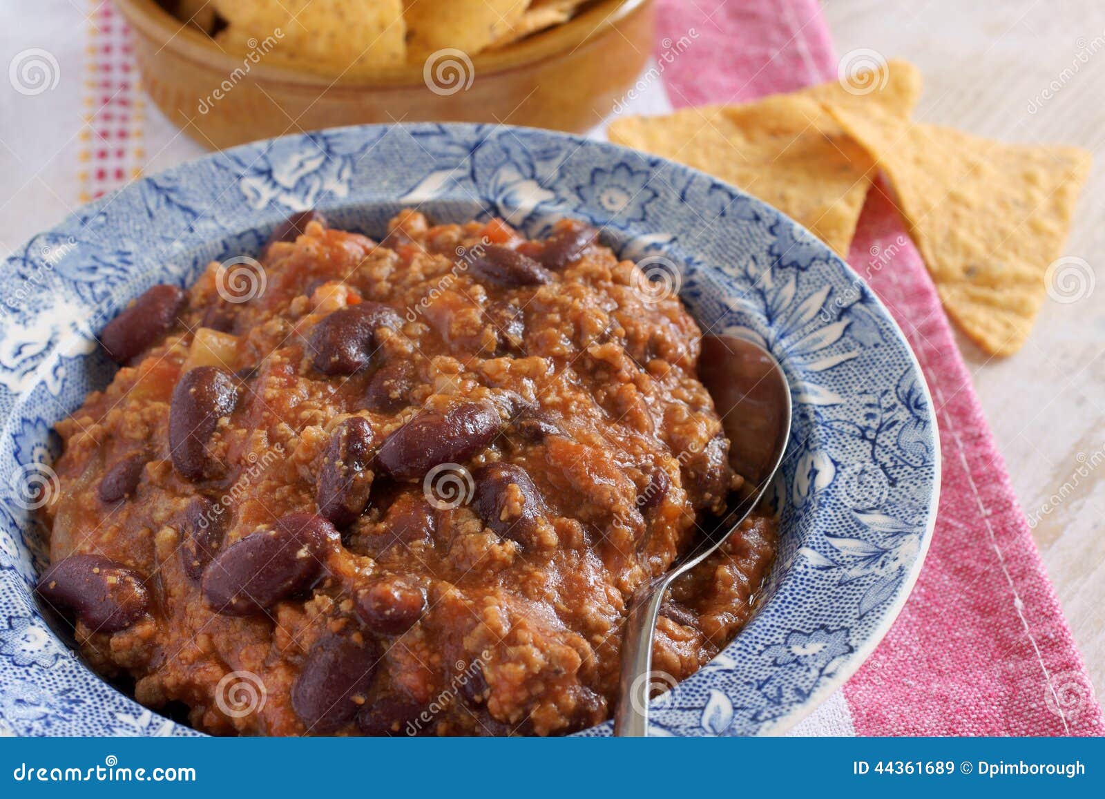 Chilli con Carne stock image. Image of bowl, beef, stew - 44361689