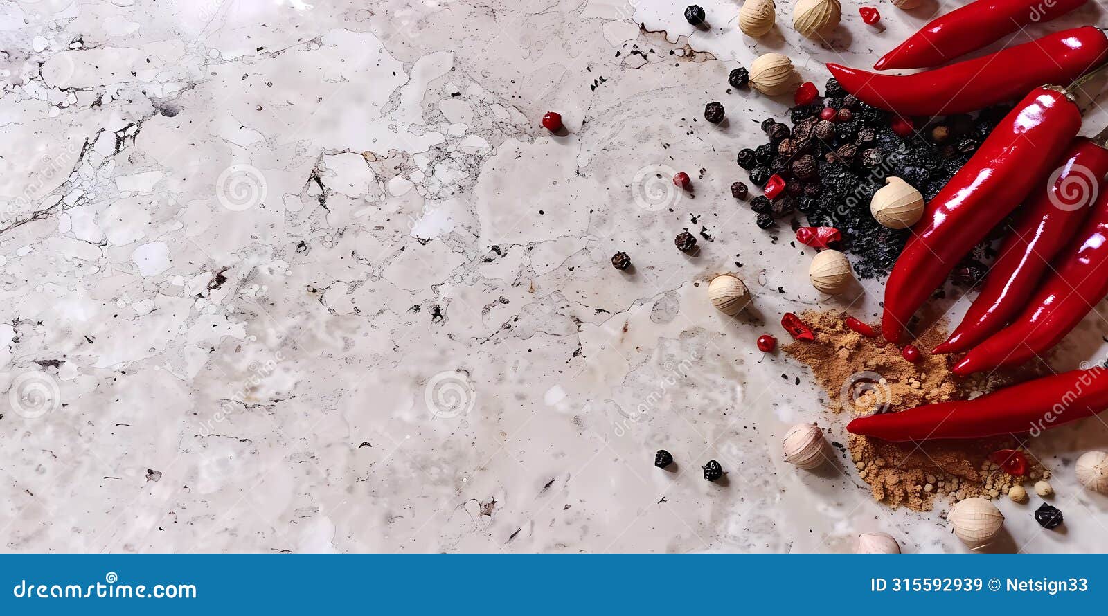 Chilli Digital Background, Header Template with Copy Space, Group of ...