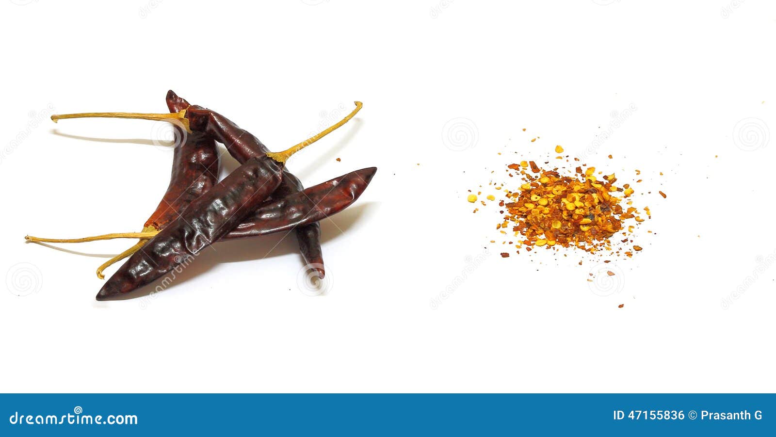 Chilli and flakes stock photo. Image of garnish, flakes - 47155836