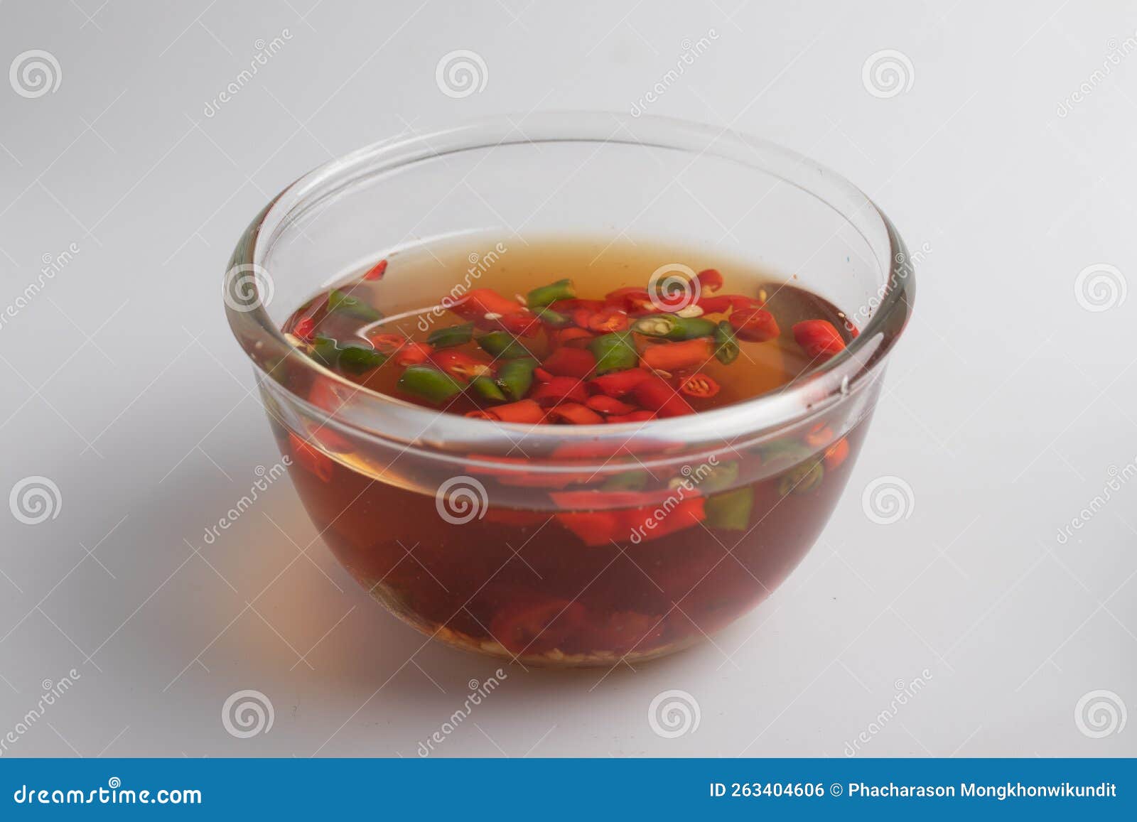 Chilli and Garlic in Fish Sauce. (Nam Pla Prik), Thai Fish Sauce Stock ...