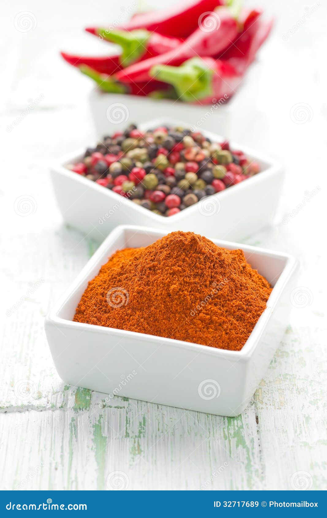 Chilli stock image. Image of green, pepper, powder, closeup - 32717689