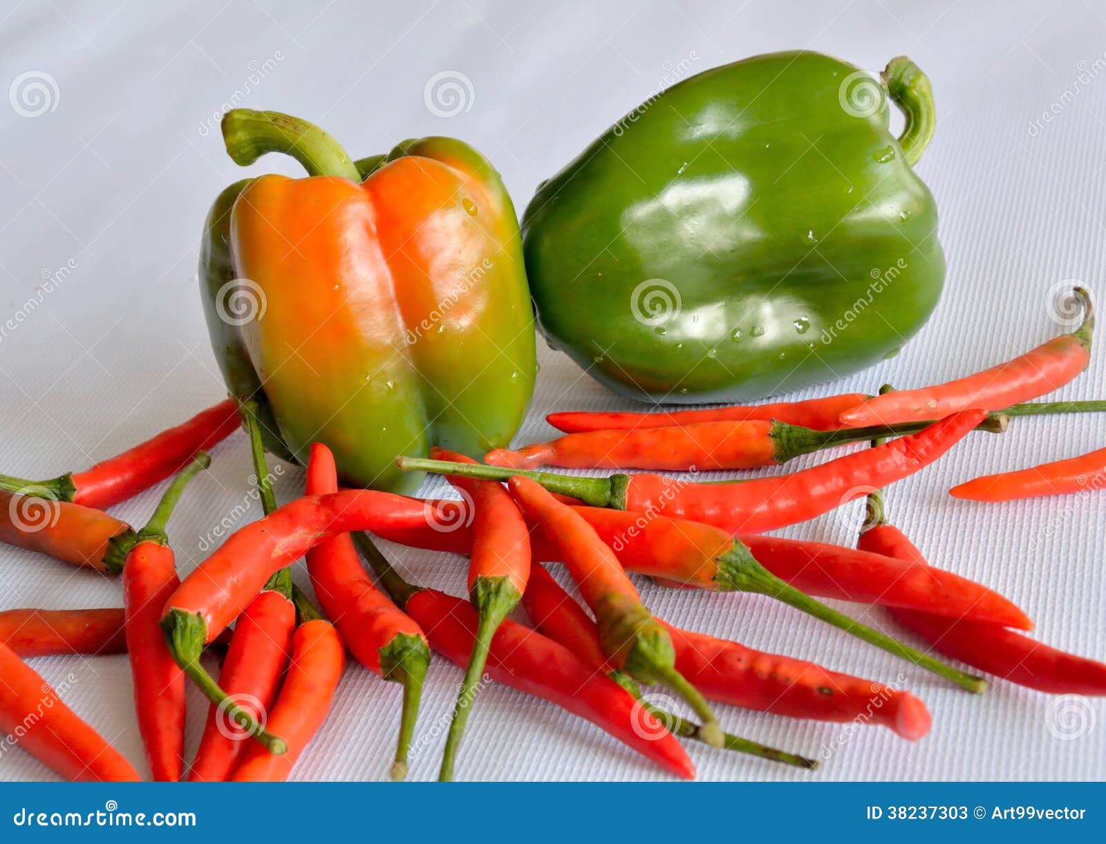 Chilli papper thai stock image. Image of pepper, green - 38237303