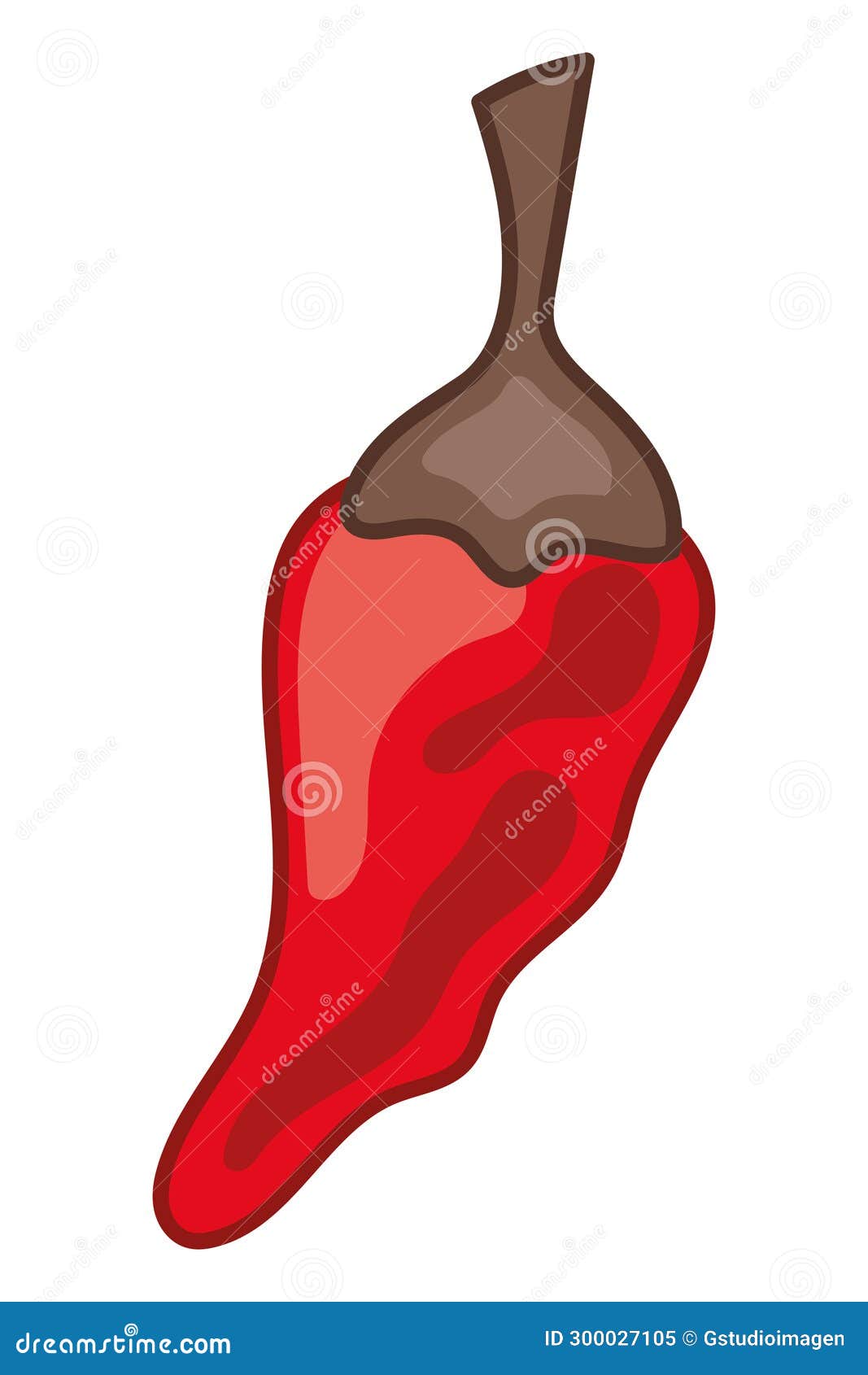 Chilli pepper illustration stock illustration. Illustration of design ...