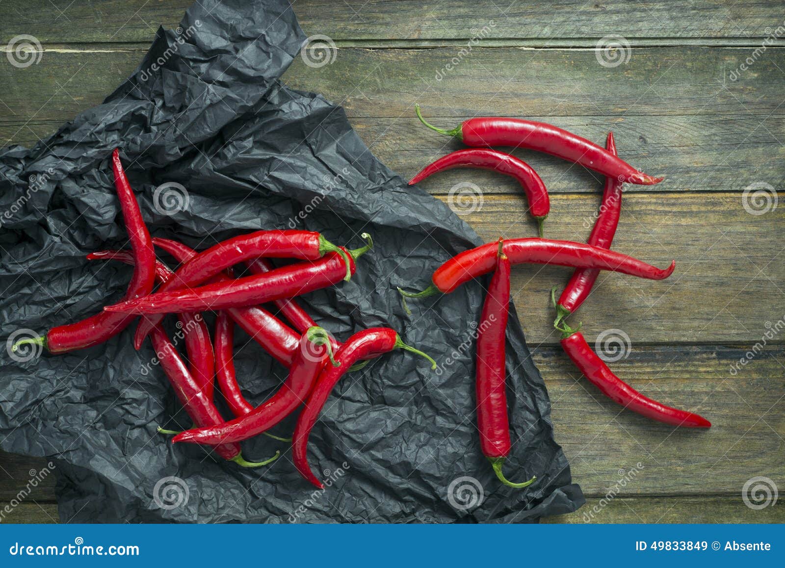 Chilli peppers stock image. Image of vegetable, peppery - 49833849