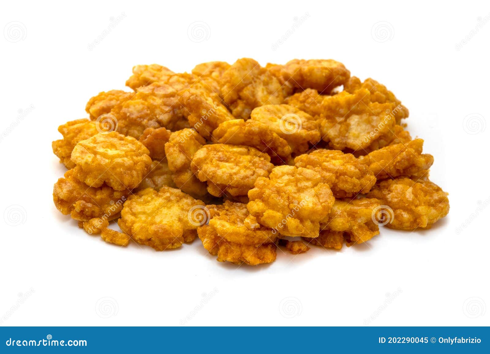 Chilli Rice Crackers stock image. Image of white, close - 202290045