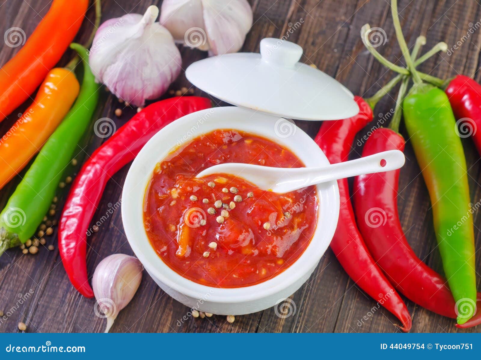 Chilli sauce stock photo. Image of food, ripe, catsup - 44049754