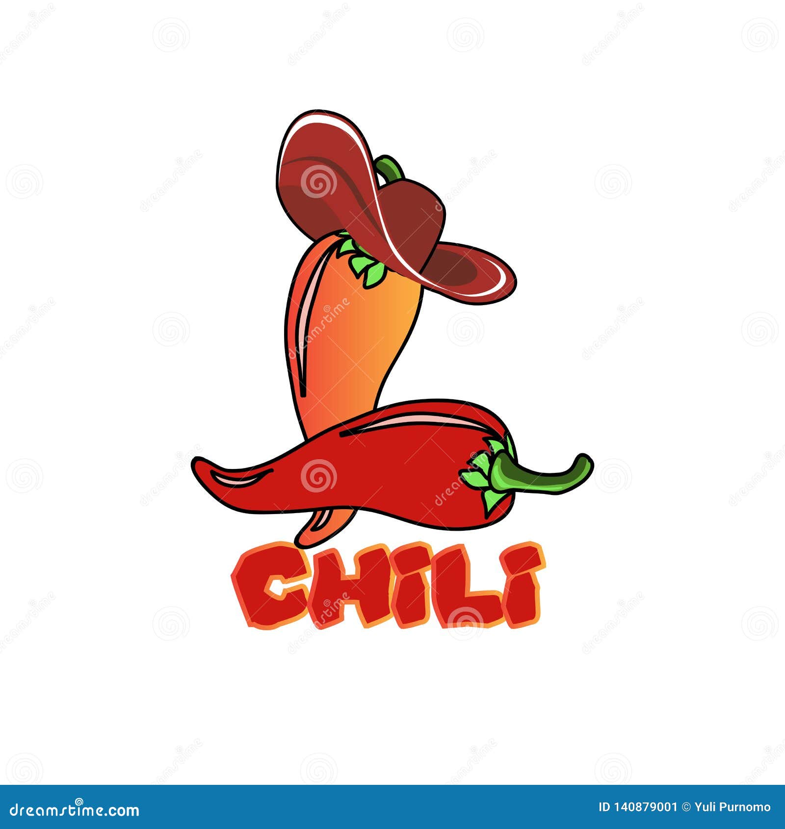 Chilli Vector Illustration Design Stock Vector - Illustration of design ...