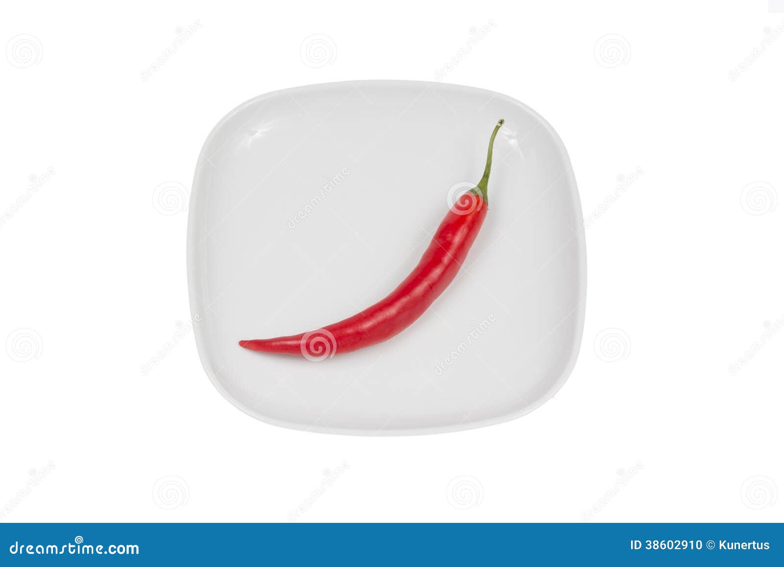 Chilli on white plate stock photo. Image of organic, mexican - 38602910