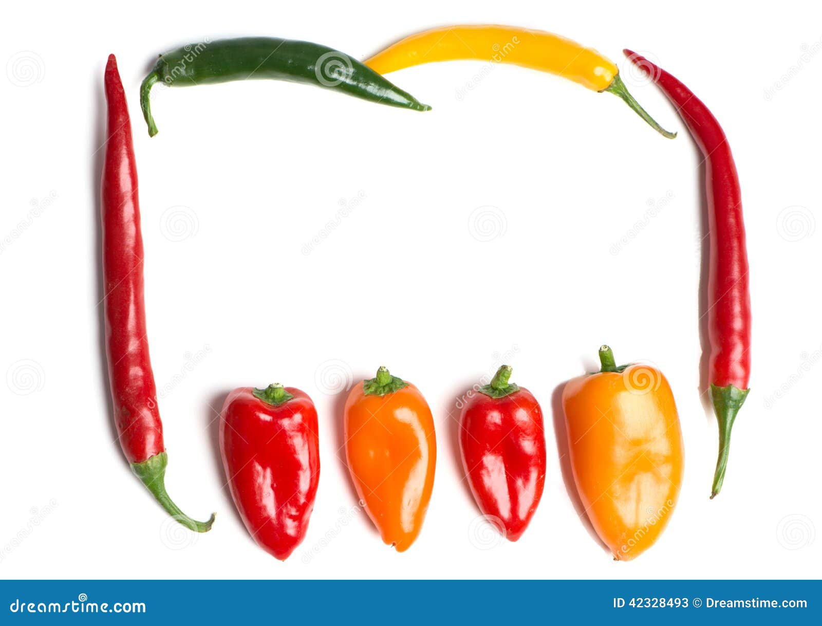Chillies stock image. Image of frame, decorating, decoration - 42328493