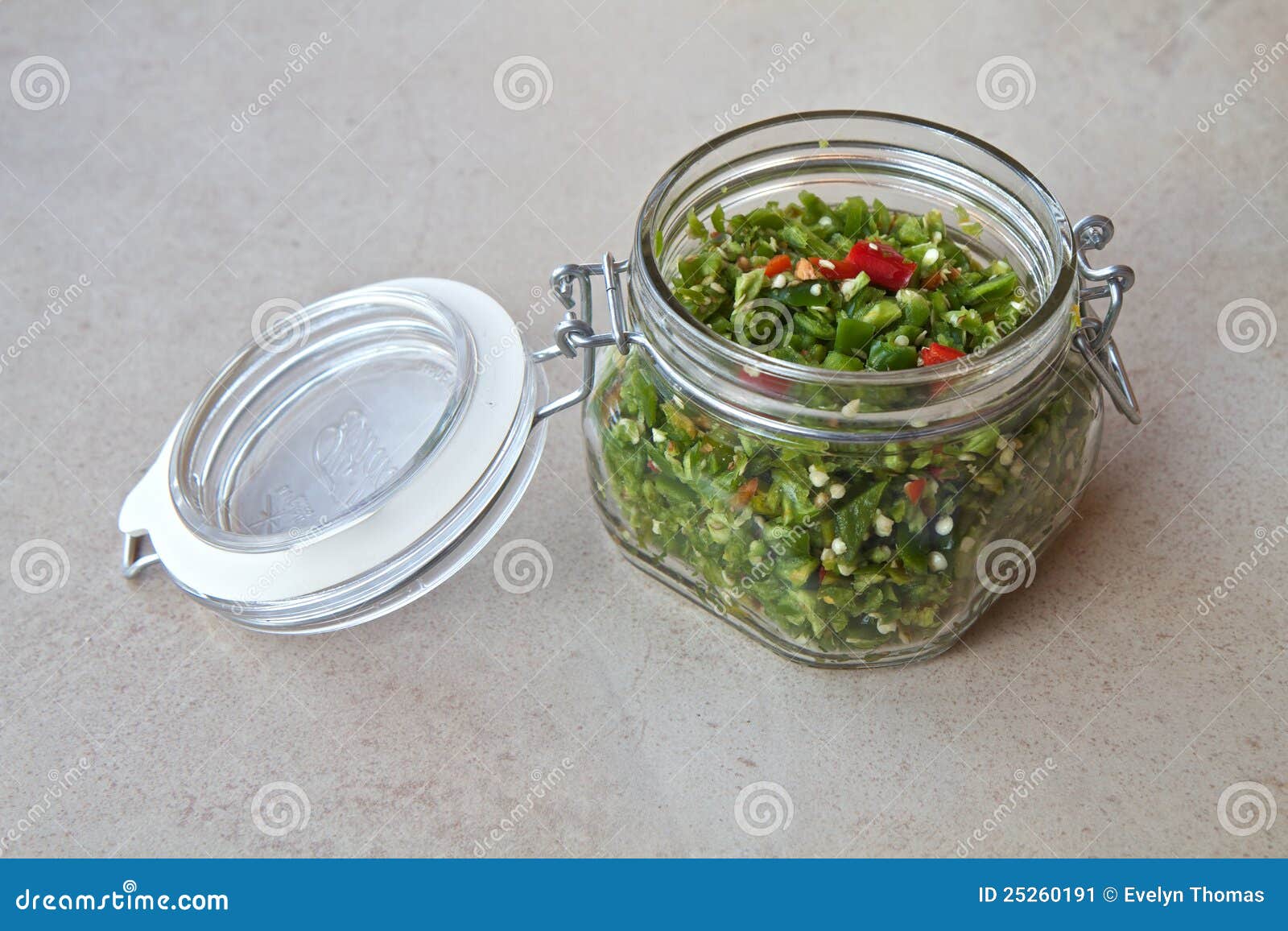 Chillies chopped stock image. Image of container, chilli - 25260191
